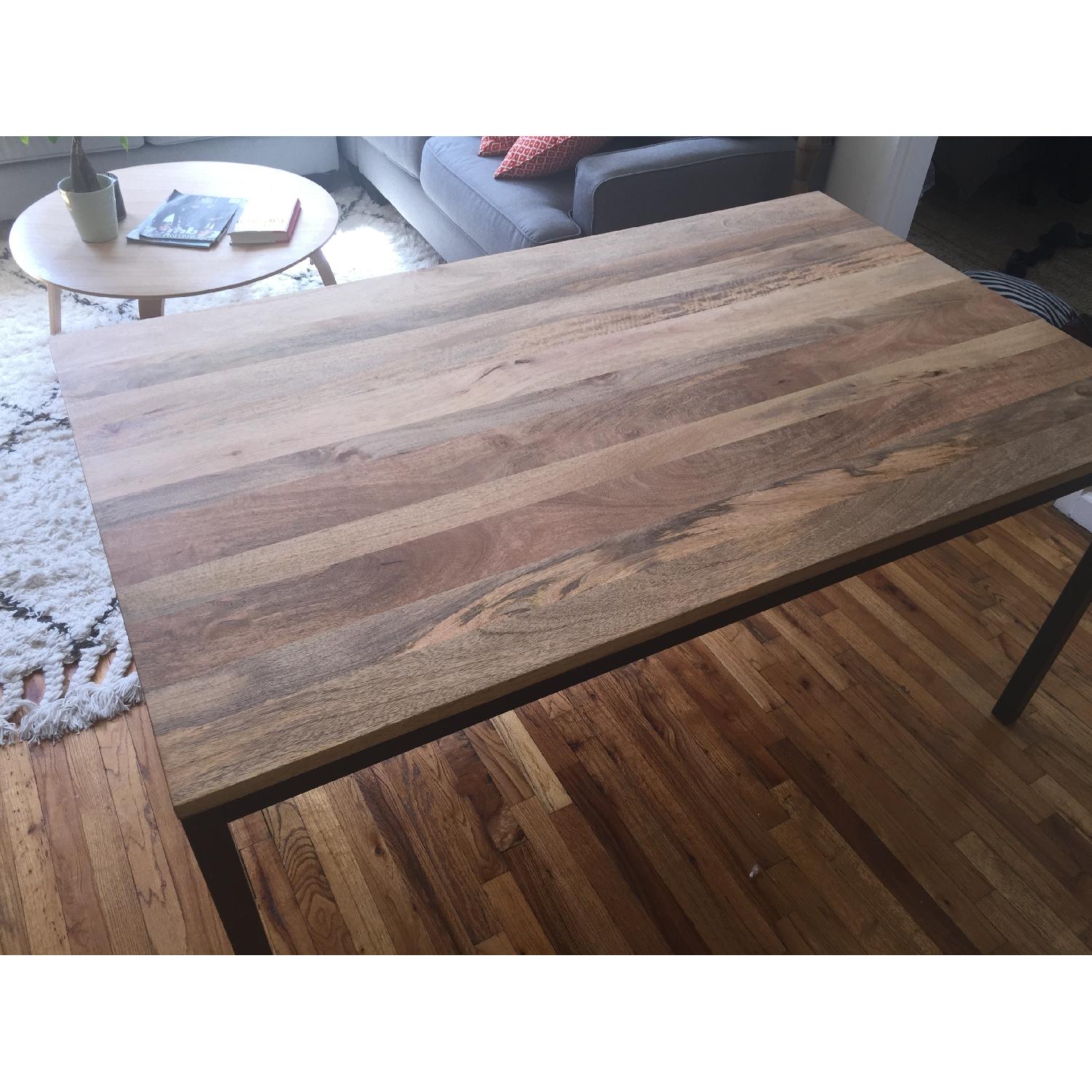 West Elm Box Frame Dining Table - AptDeco