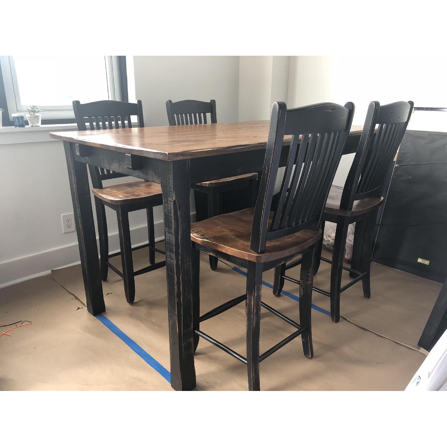 Canadel Champlain High Top 5-Piece Dining Set - AptDeco