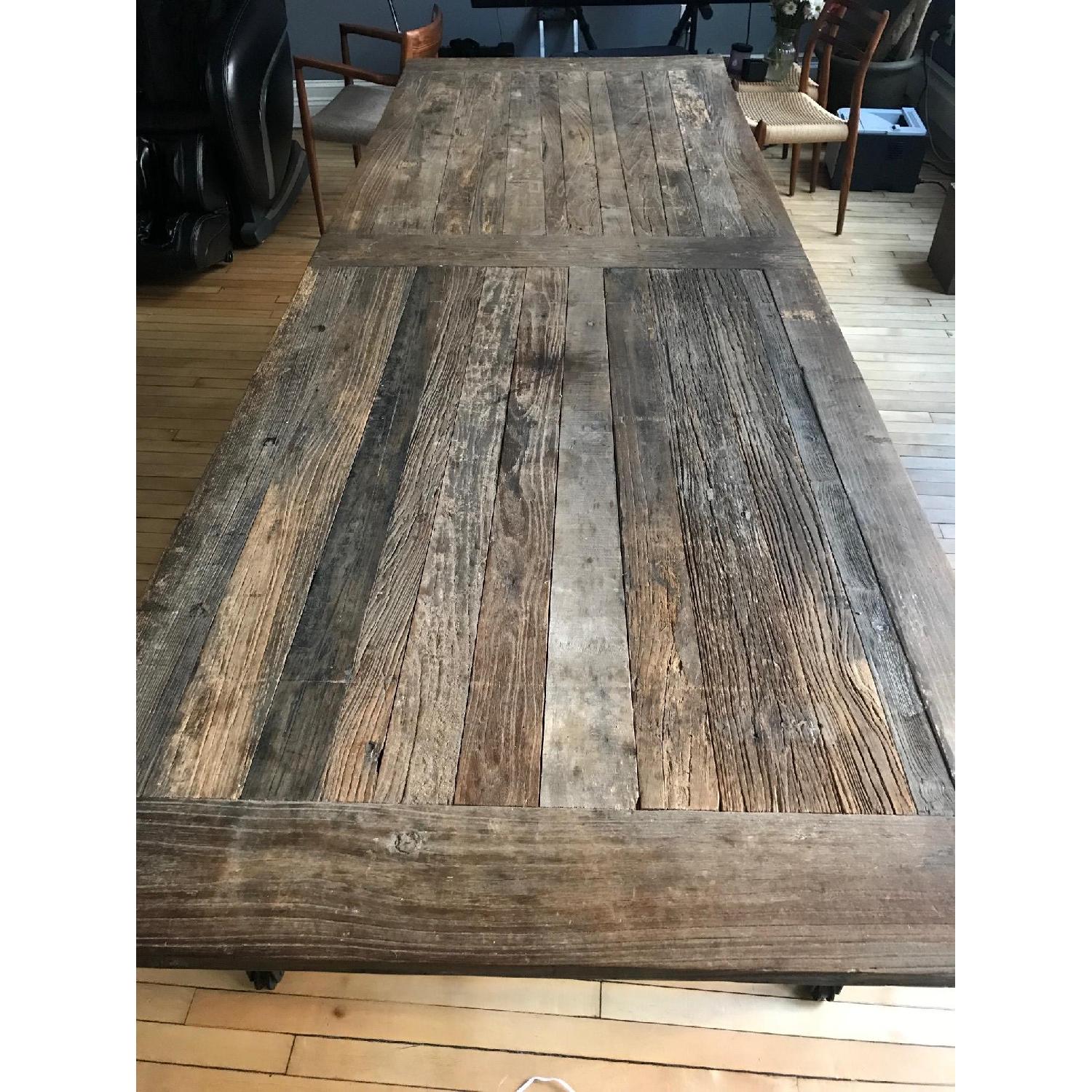 Restoration Hardware Flatiron Rectangular Dining Table - AptDeco