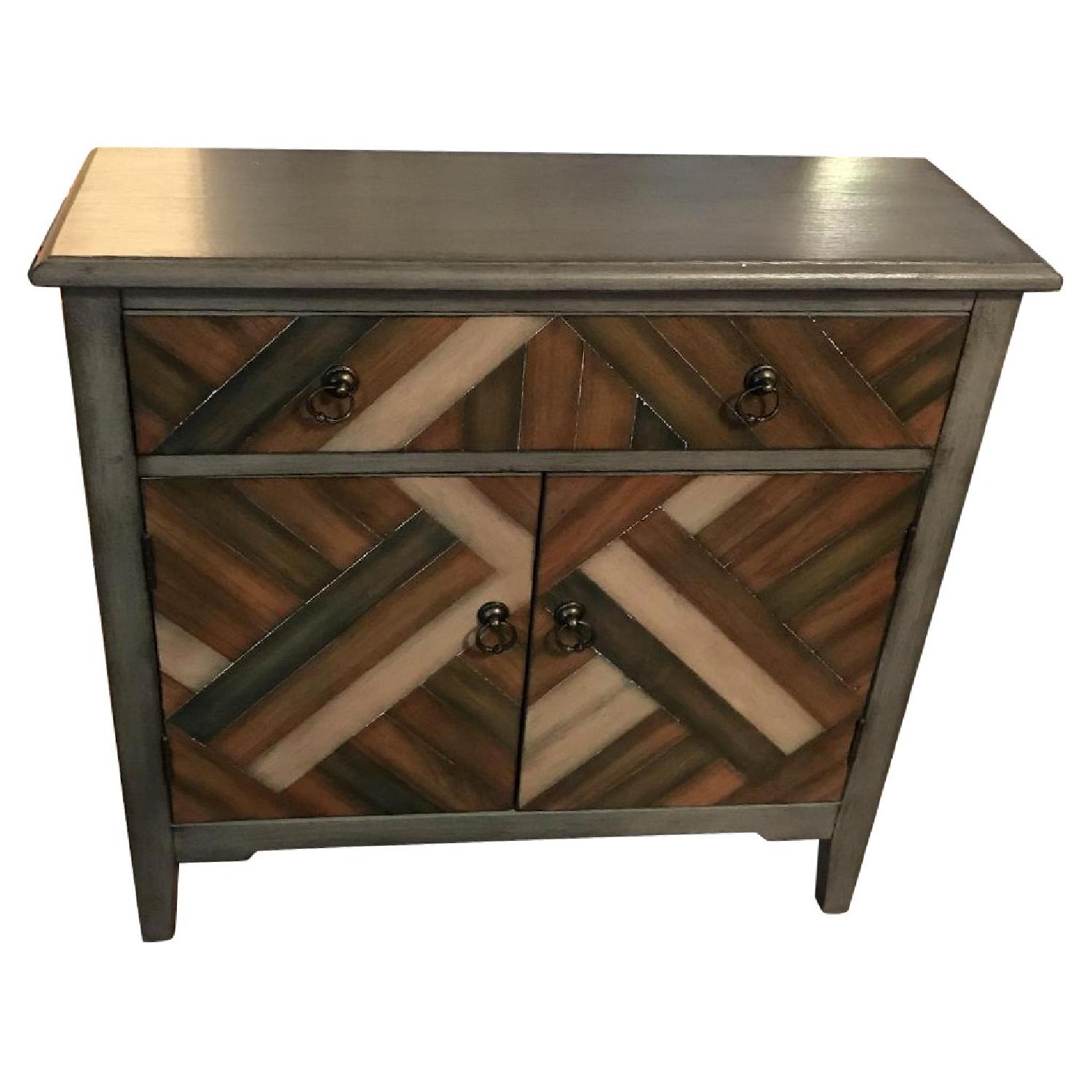 Modern Rustic Cabinet - AptDeco