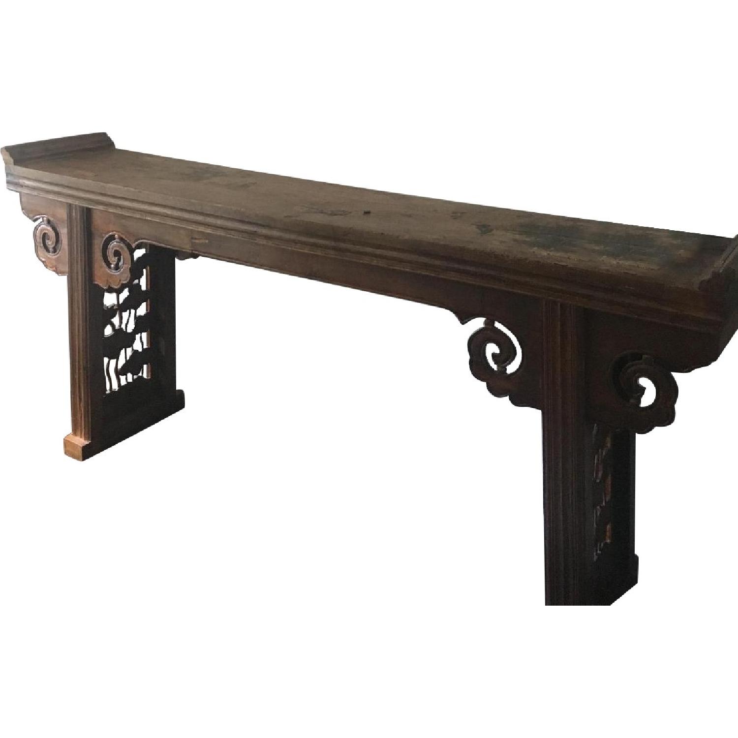 Antique Korean Console Table - AptDeco