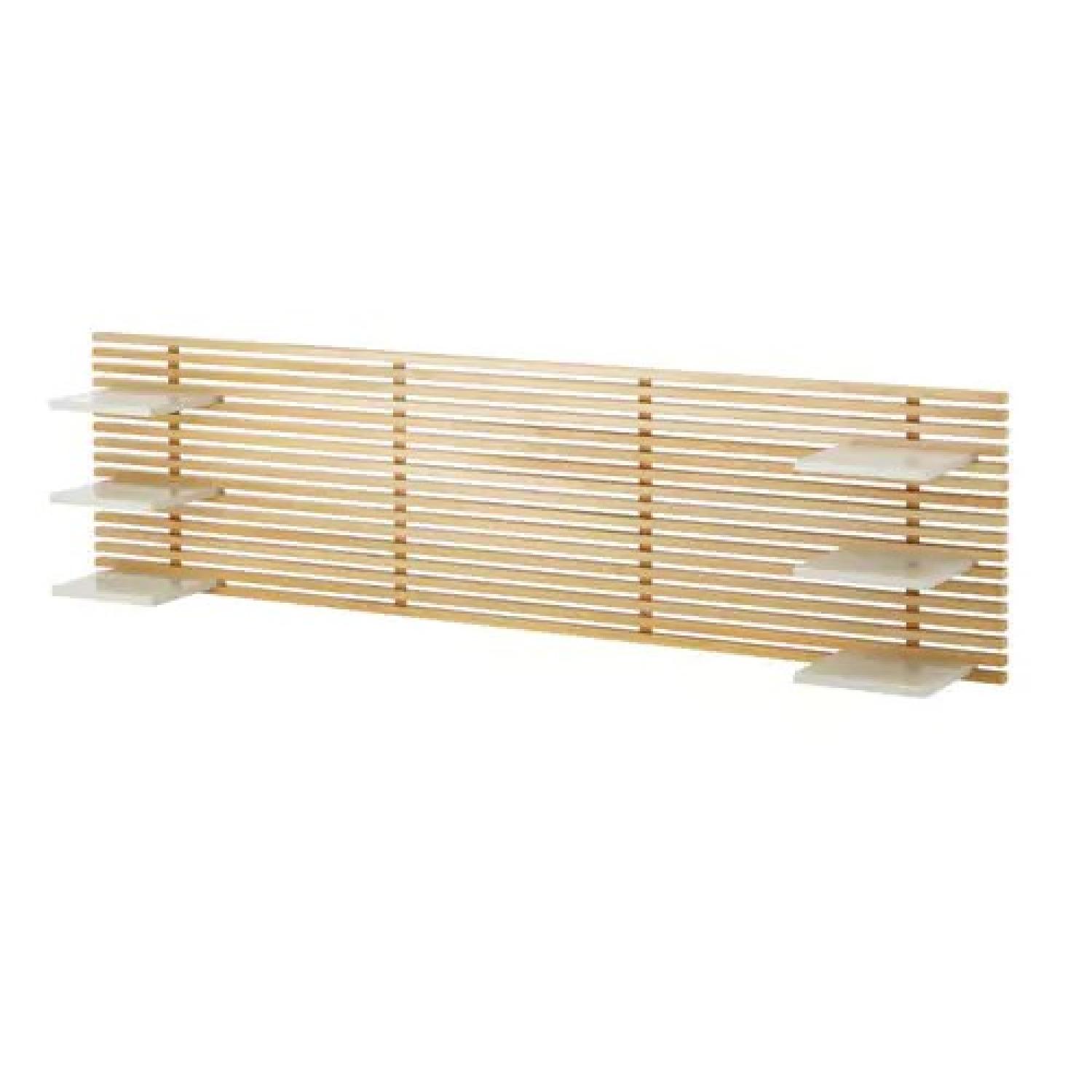 Ikea Mandal Headboard w/ Shelves - AptDeco