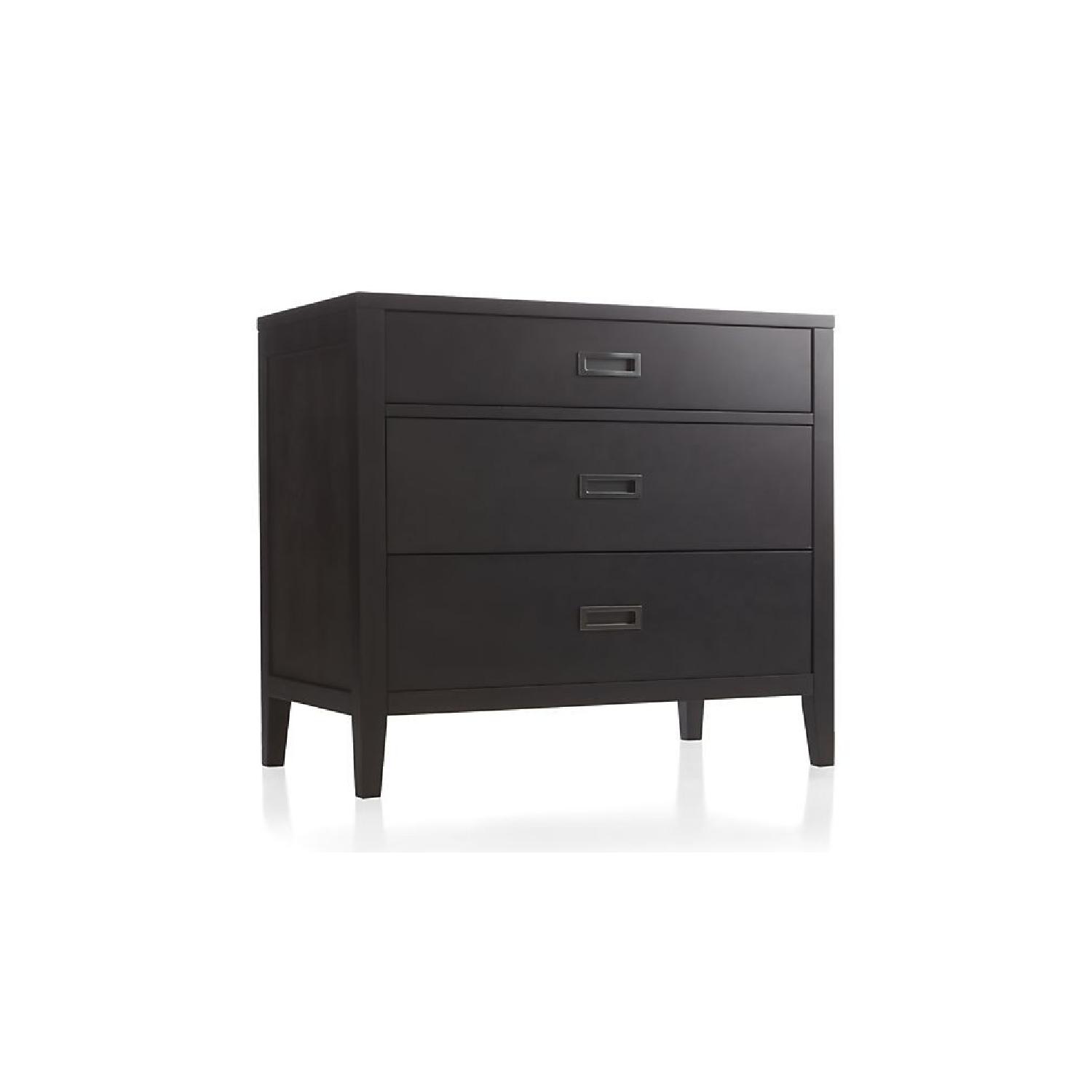 Crate Barrel 3 Drawer Dresser AptDeco