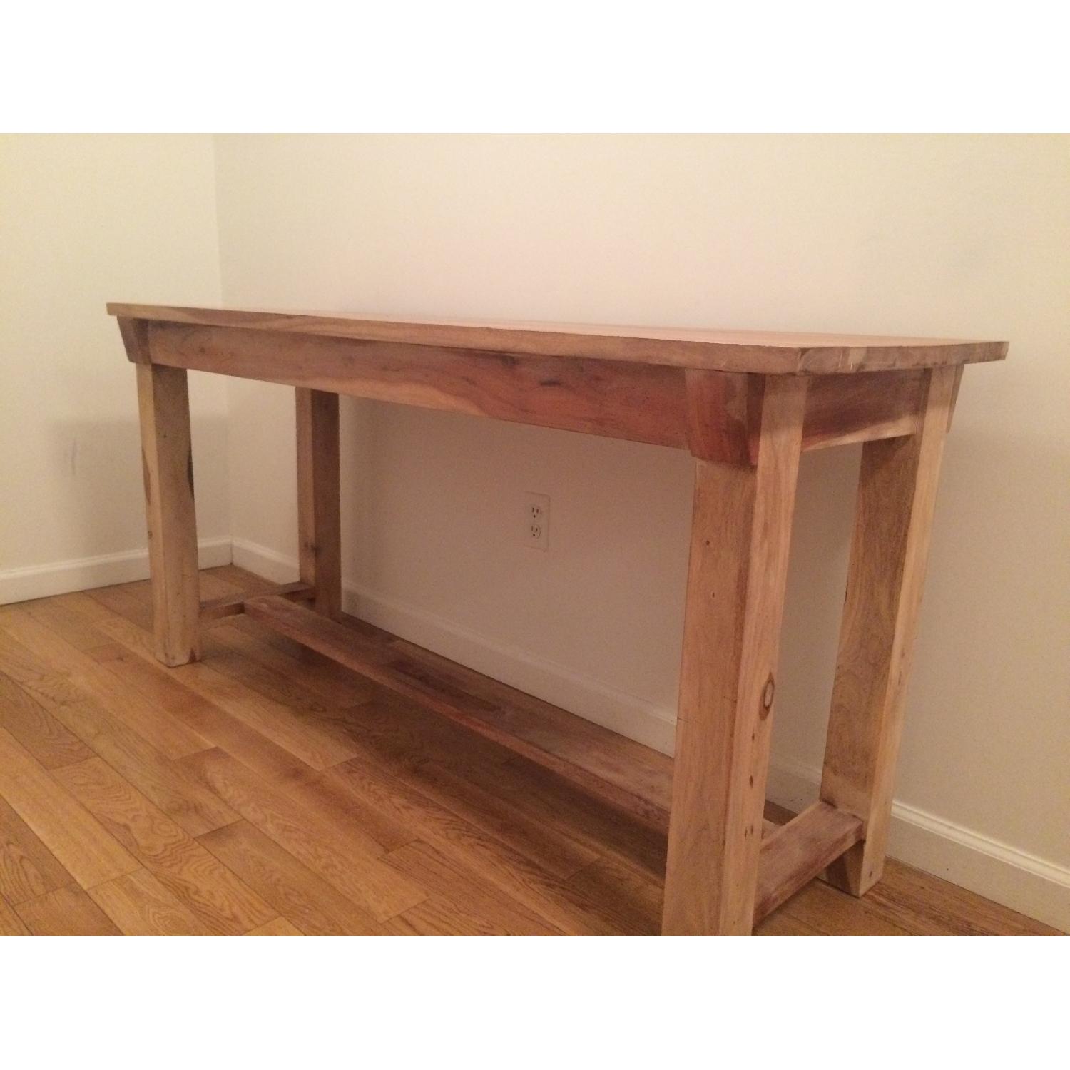 Indonesian Teak Dining Table - AptDeco