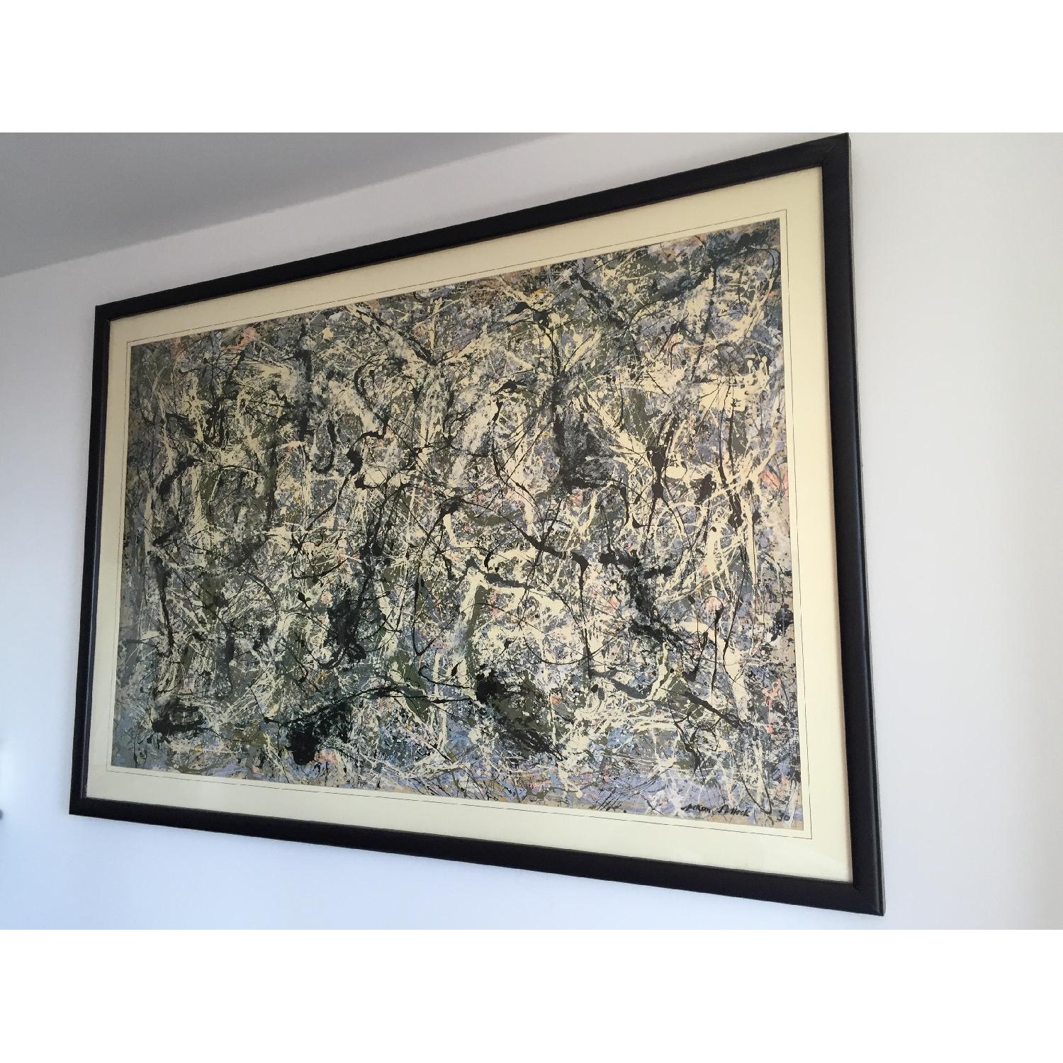 Large Jackson Pollock Print - AptDeco