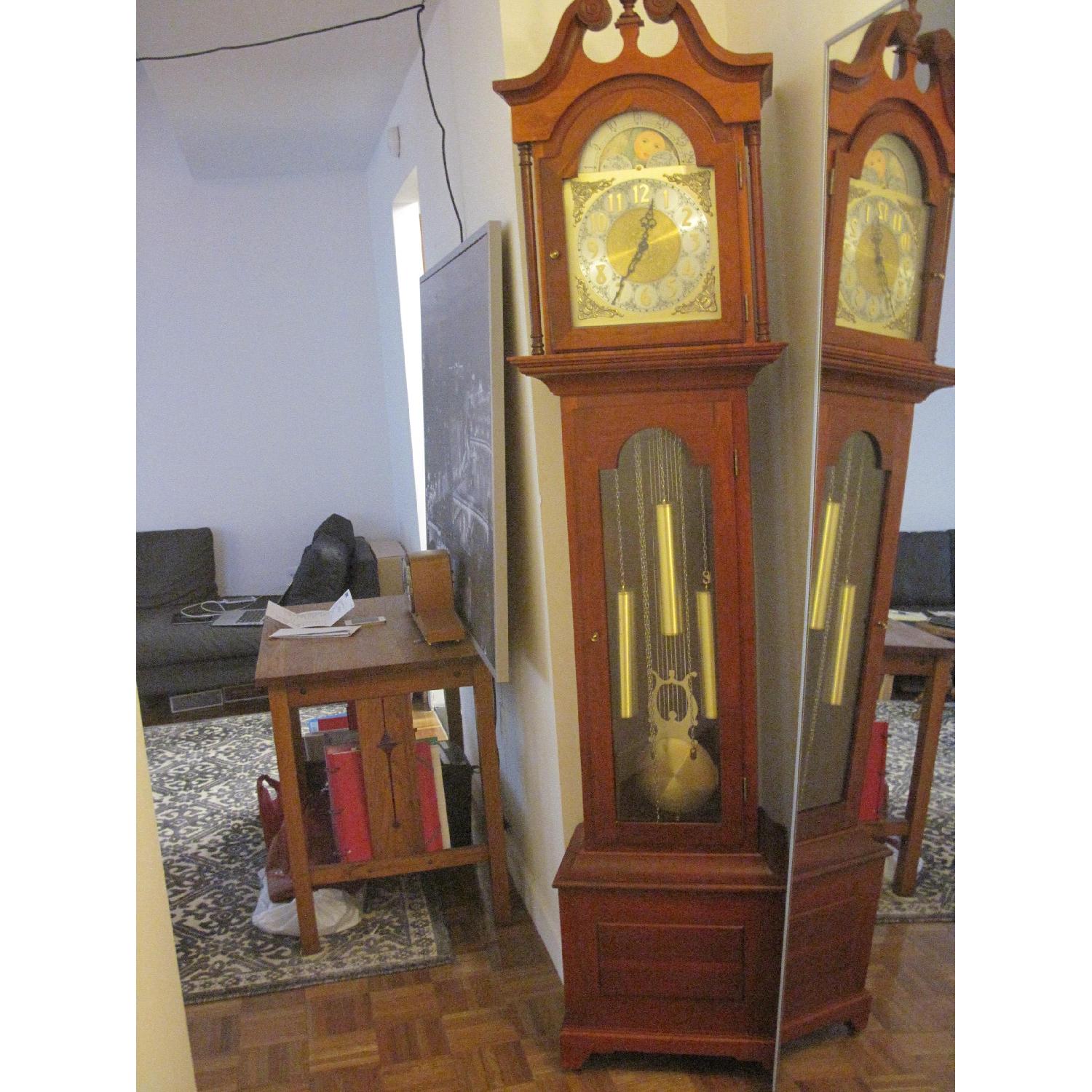 Handmade Grandfather Clock - AptDeco