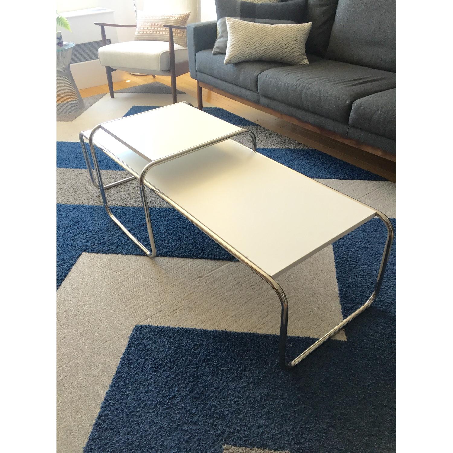 Laccio Reproduction/Replica Coffee Table + Side Table - AptDeco