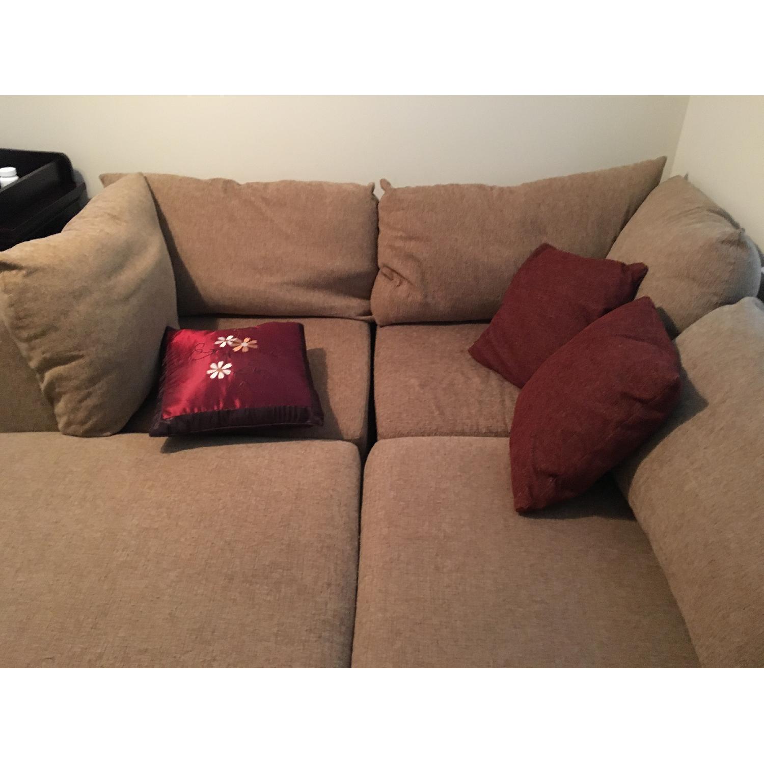 Bassett Furniture Beckham 4 Piece Sectional Sofa - AptDeco