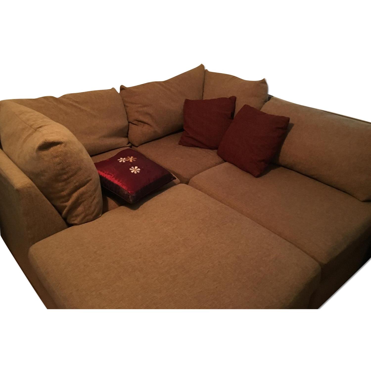 Bassett Furniture Beckham 4 Piece Sectional Sofa - AptDeco