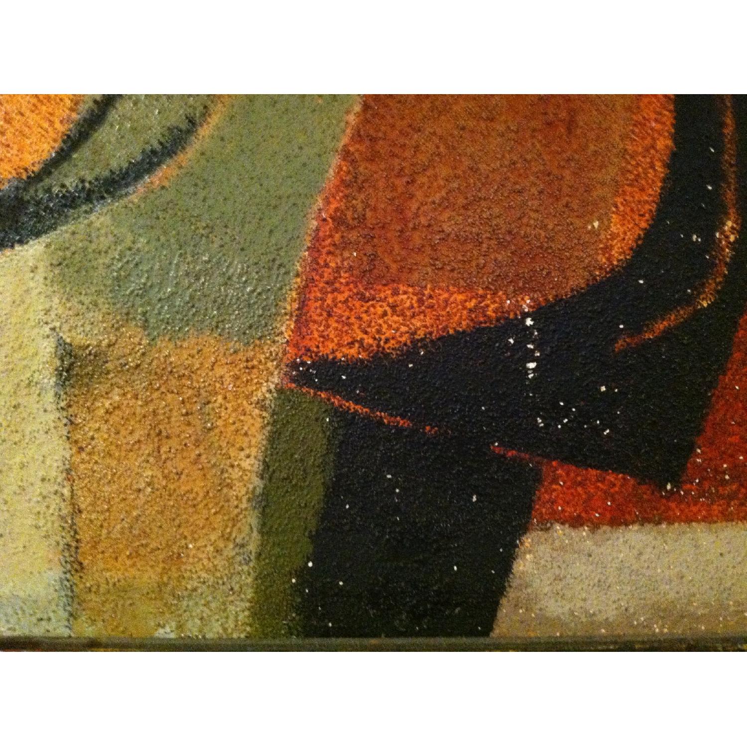 Gaylord Flory1960s Mid-Century Modern Abstract Painting - AptDeco