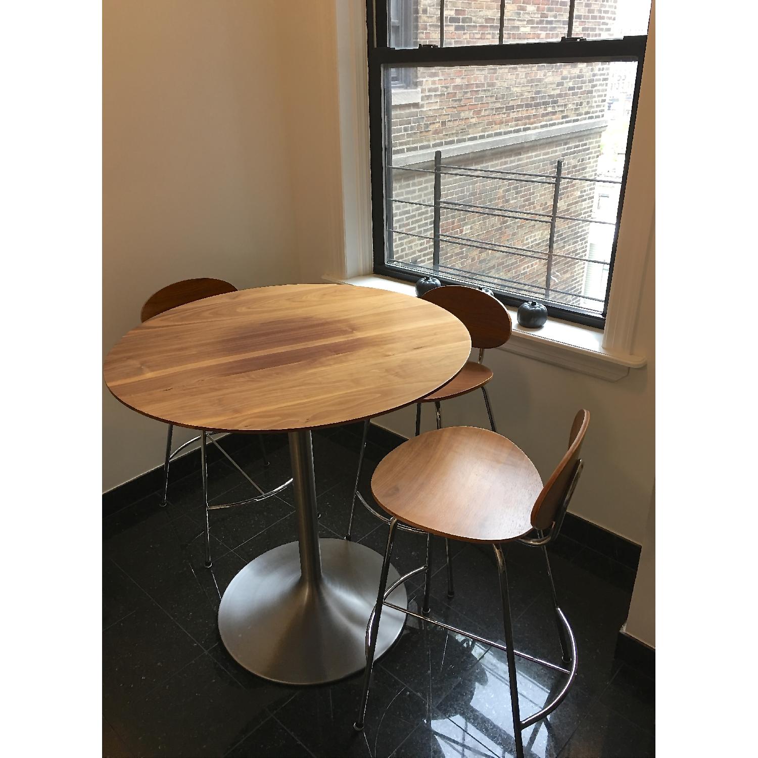 Room & Board Aria Table w/ 3 Chairs - AptDeco