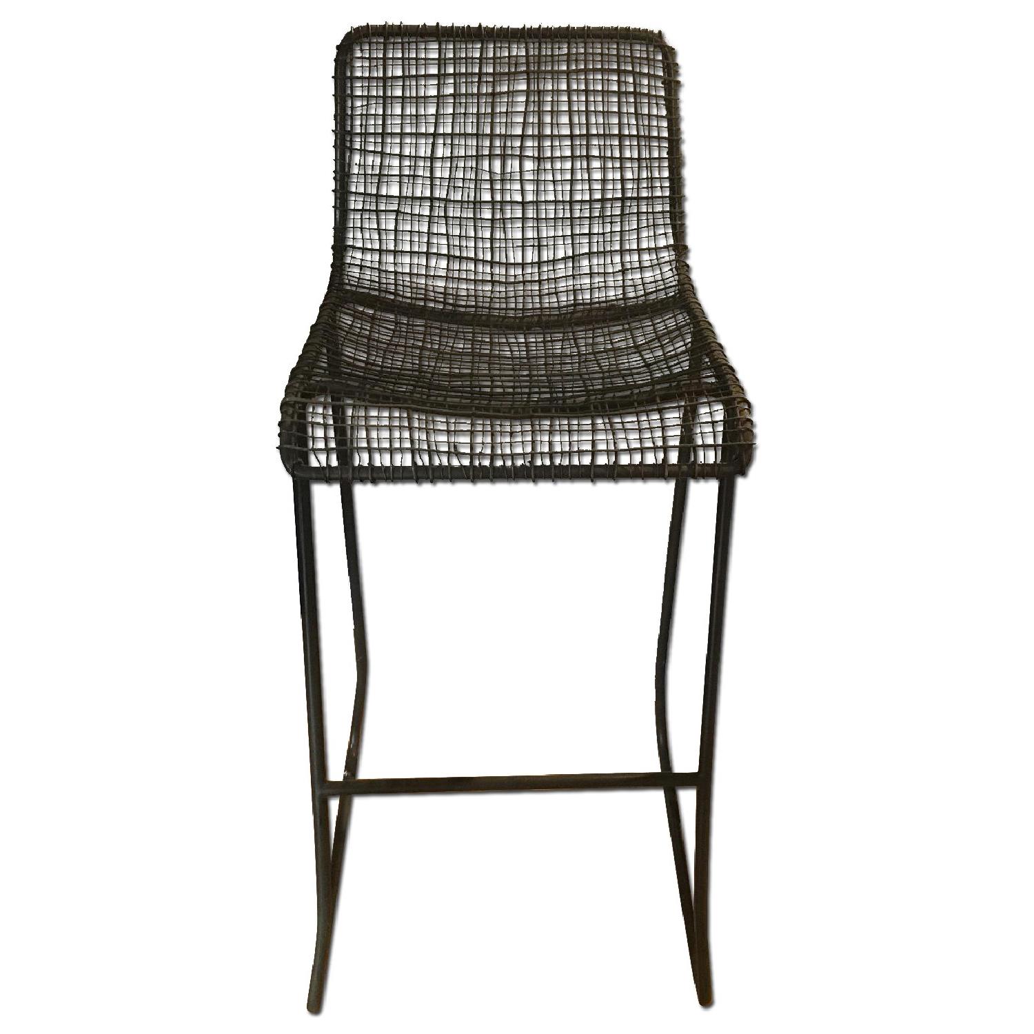 CB2 High Top Cable Chairs - 2 Available - AptDeco