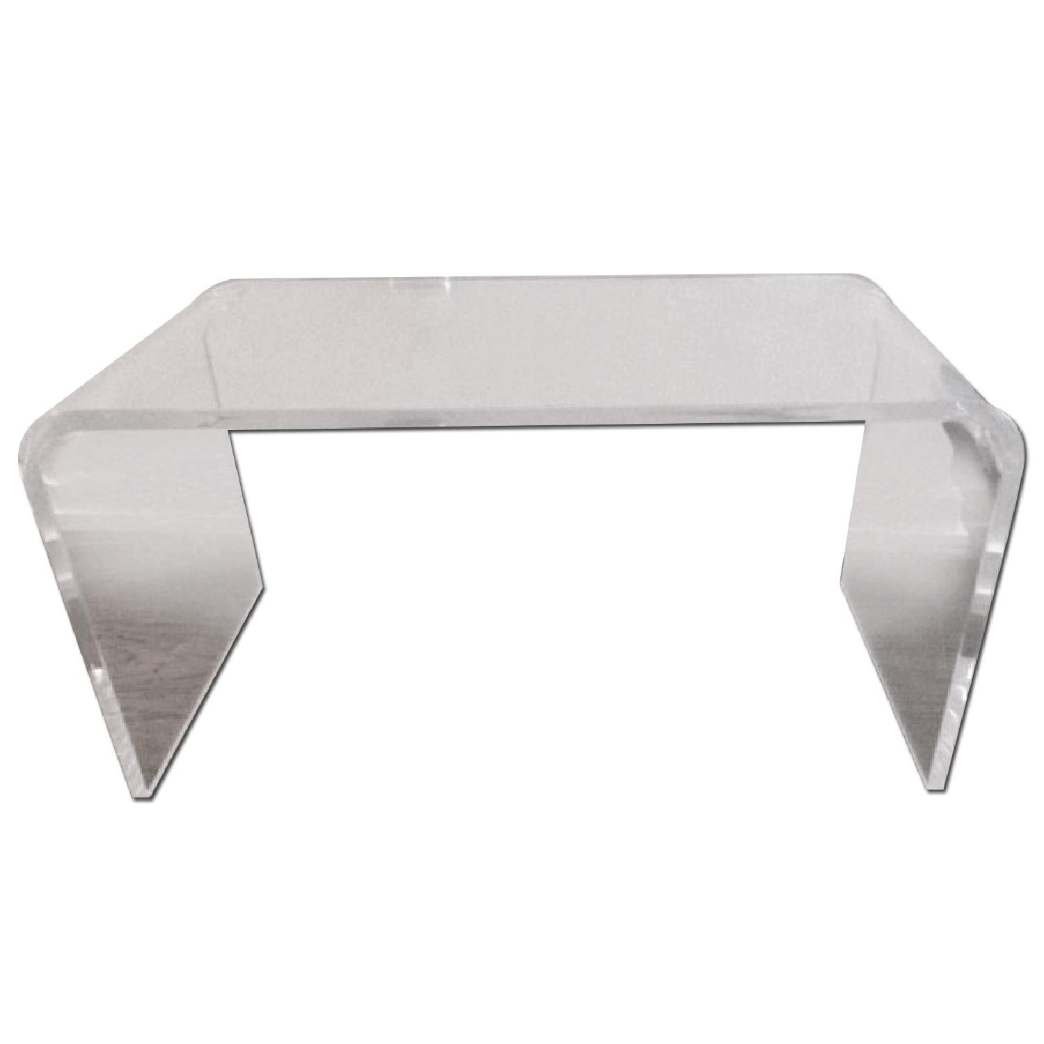 Custom Acrylic Coffee Table - AptDeco