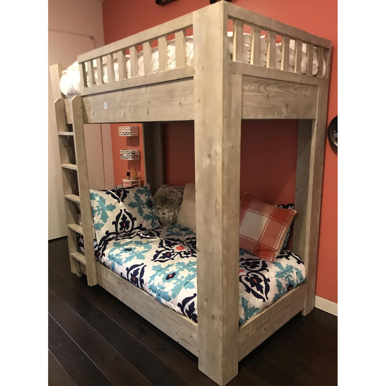 Restoration Hardware Wooden Bunk Beds - AptDeco