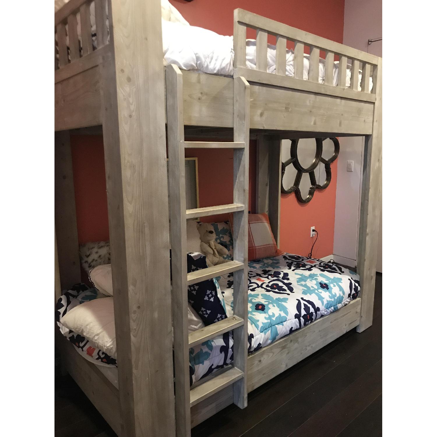 Restoration Hardware Wooden Bunk Beds - AptDeco