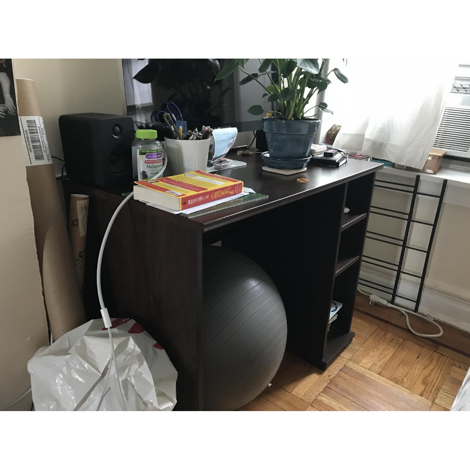 Ikea Brusali Wooden Desk - AptDeco
