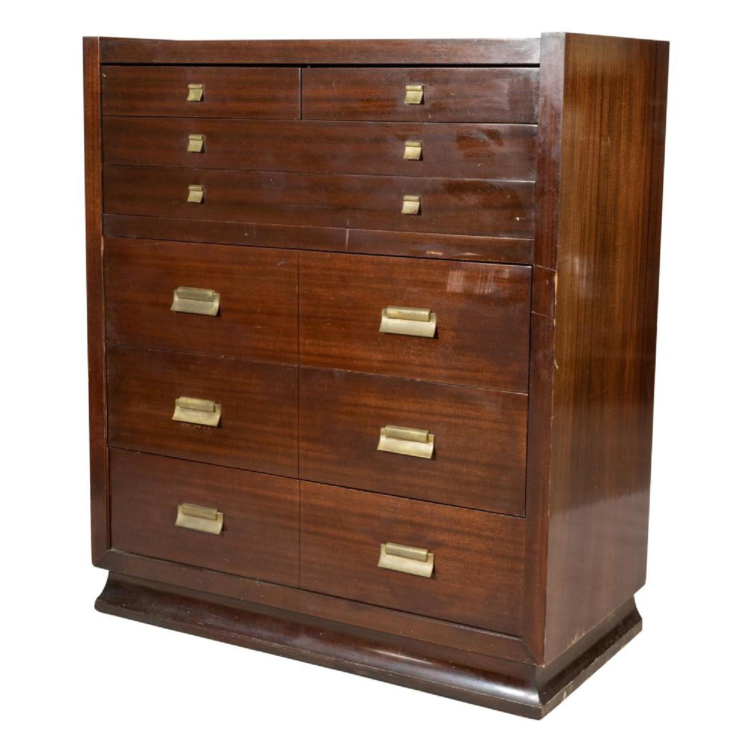 Sieling Modern Mid Century Modern High Chest - AptDeco