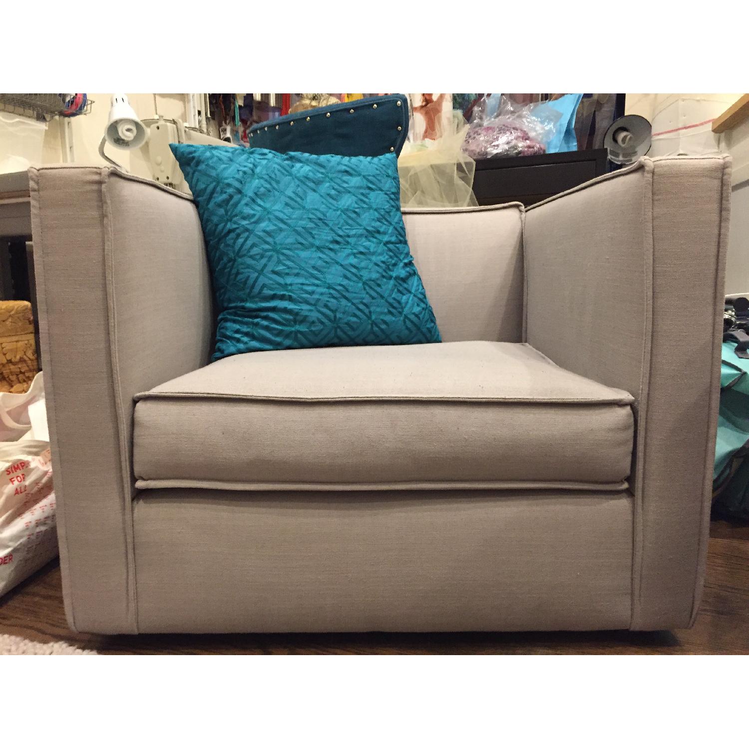 CB2 Club Chair - AptDeco