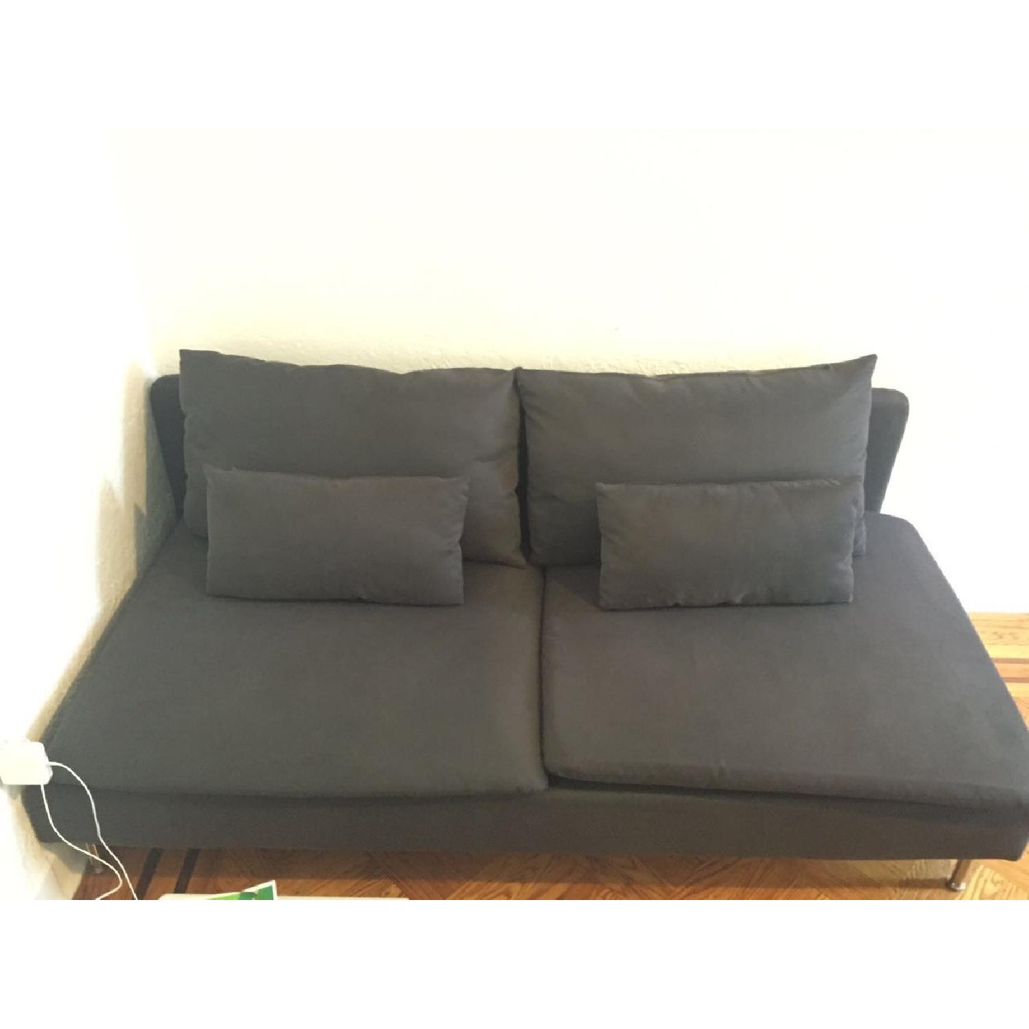 Ikea Soderhamn Sofa in Dark Grey - AptDeco