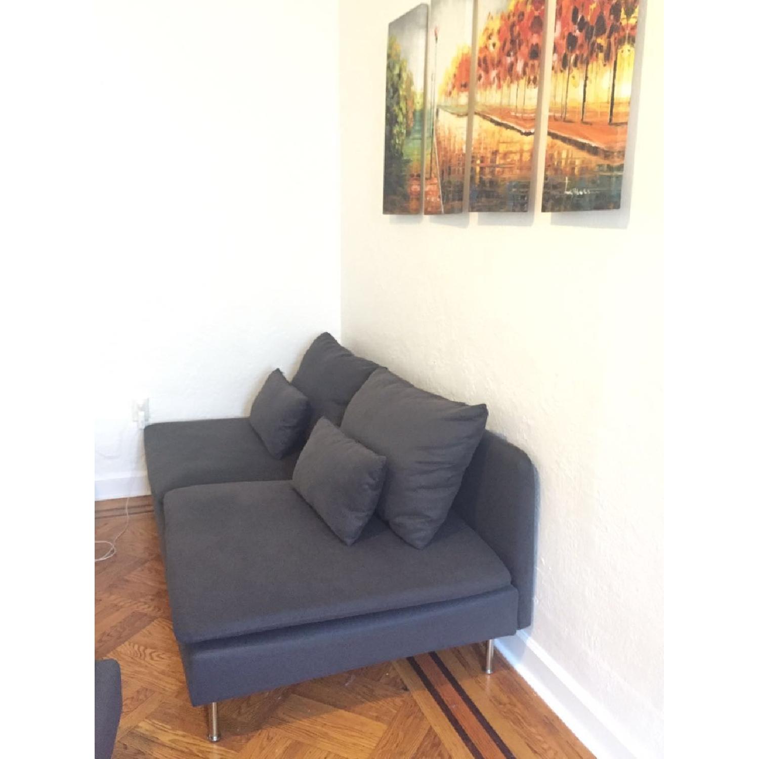 Ikea Soderhamn Sofa in Dark Grey - AptDeco