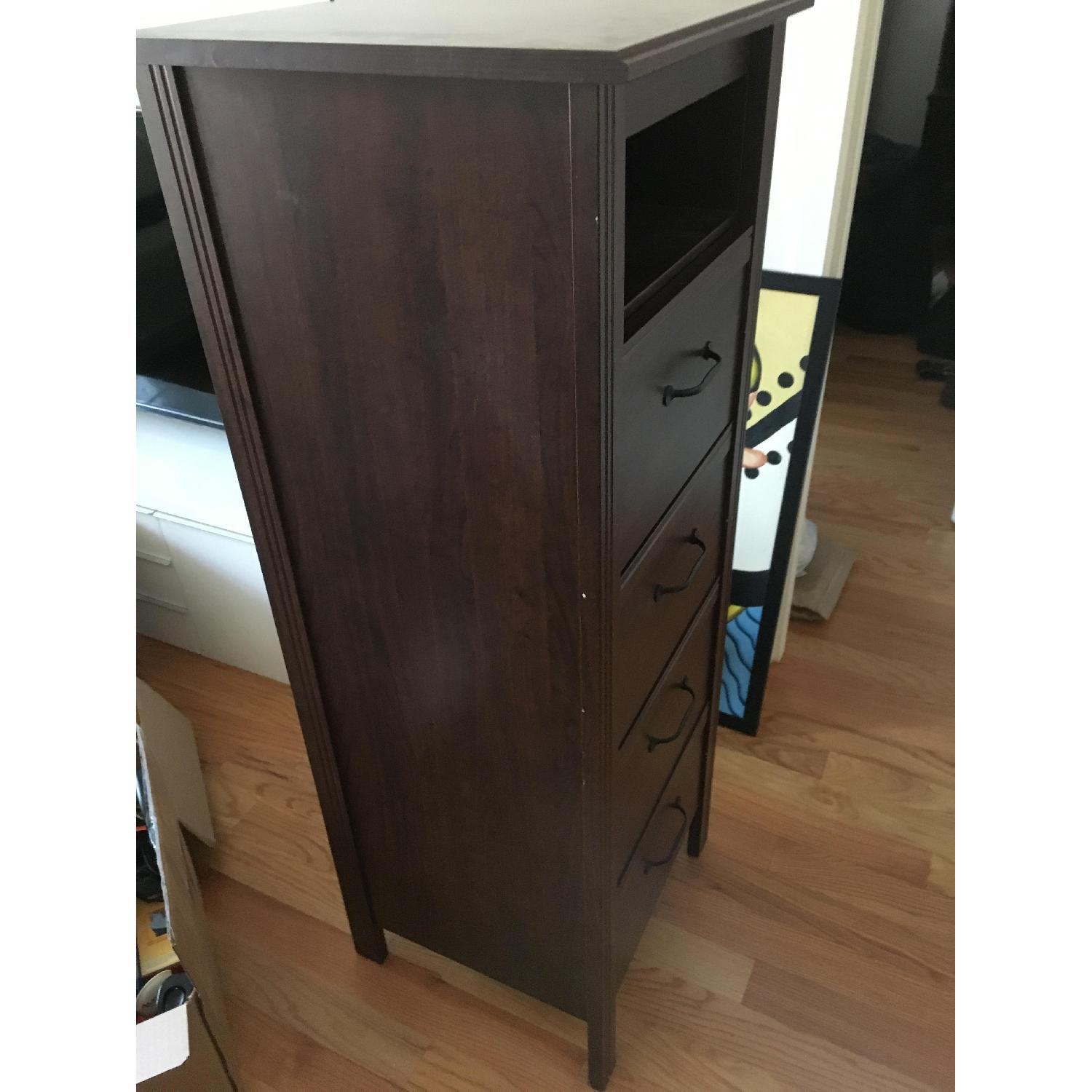Ikea Brusali 4 Drawer Tall Dresser - AptDeco