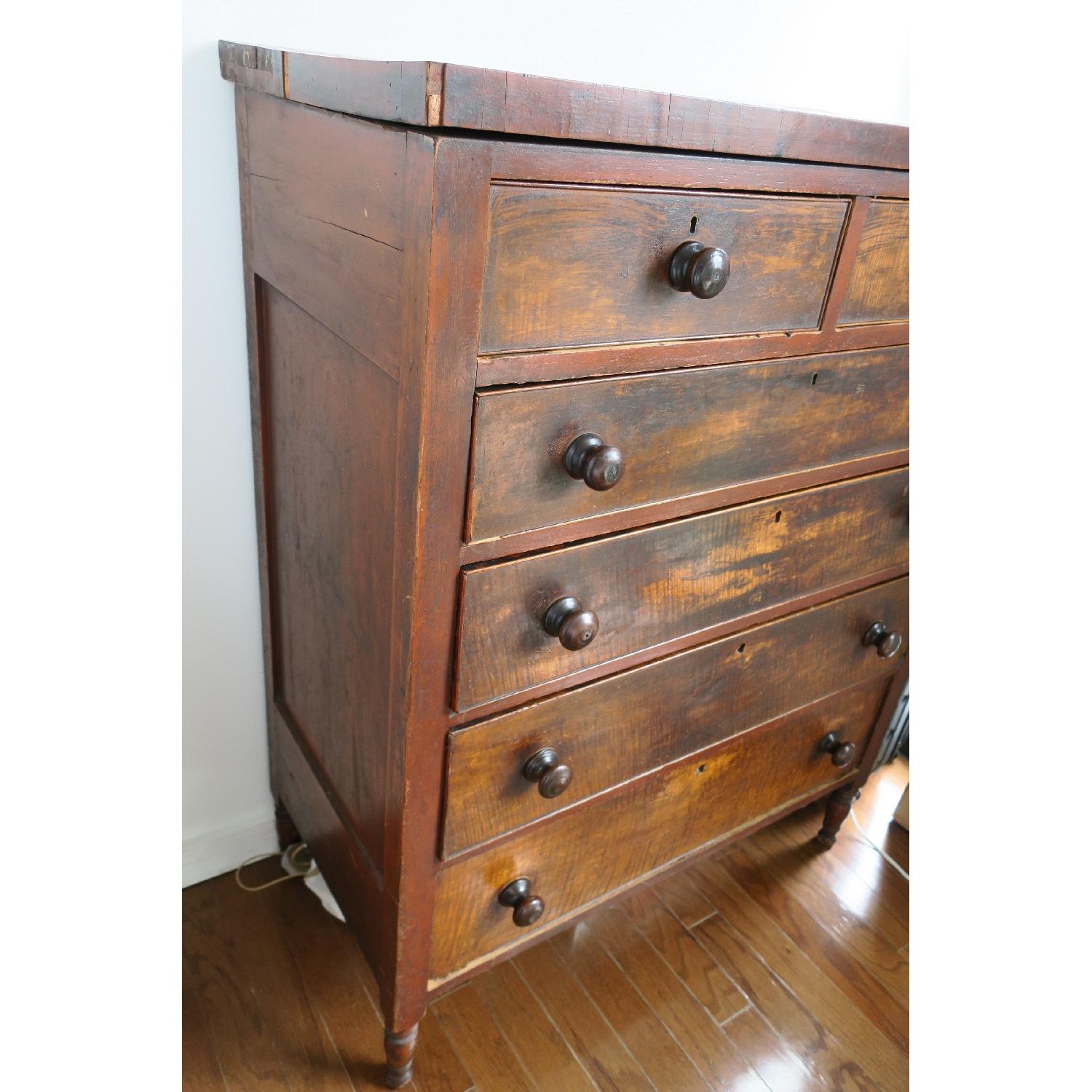Antique 1800-1850 Federal American Dresser - AptDeco