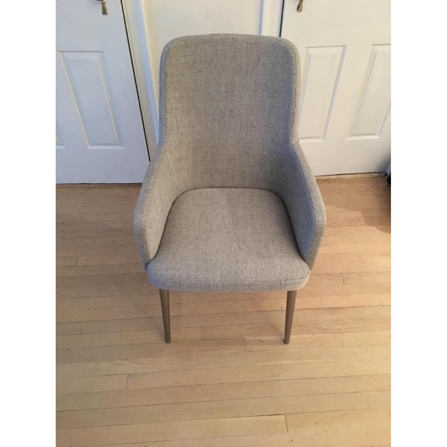 CB2 Aragon Arm Chairs - AptDeco