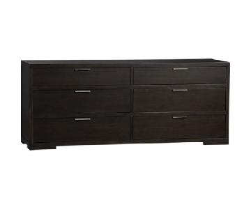 Crate & Barrel Asher 6 Drawer Dresser - AptDeco
