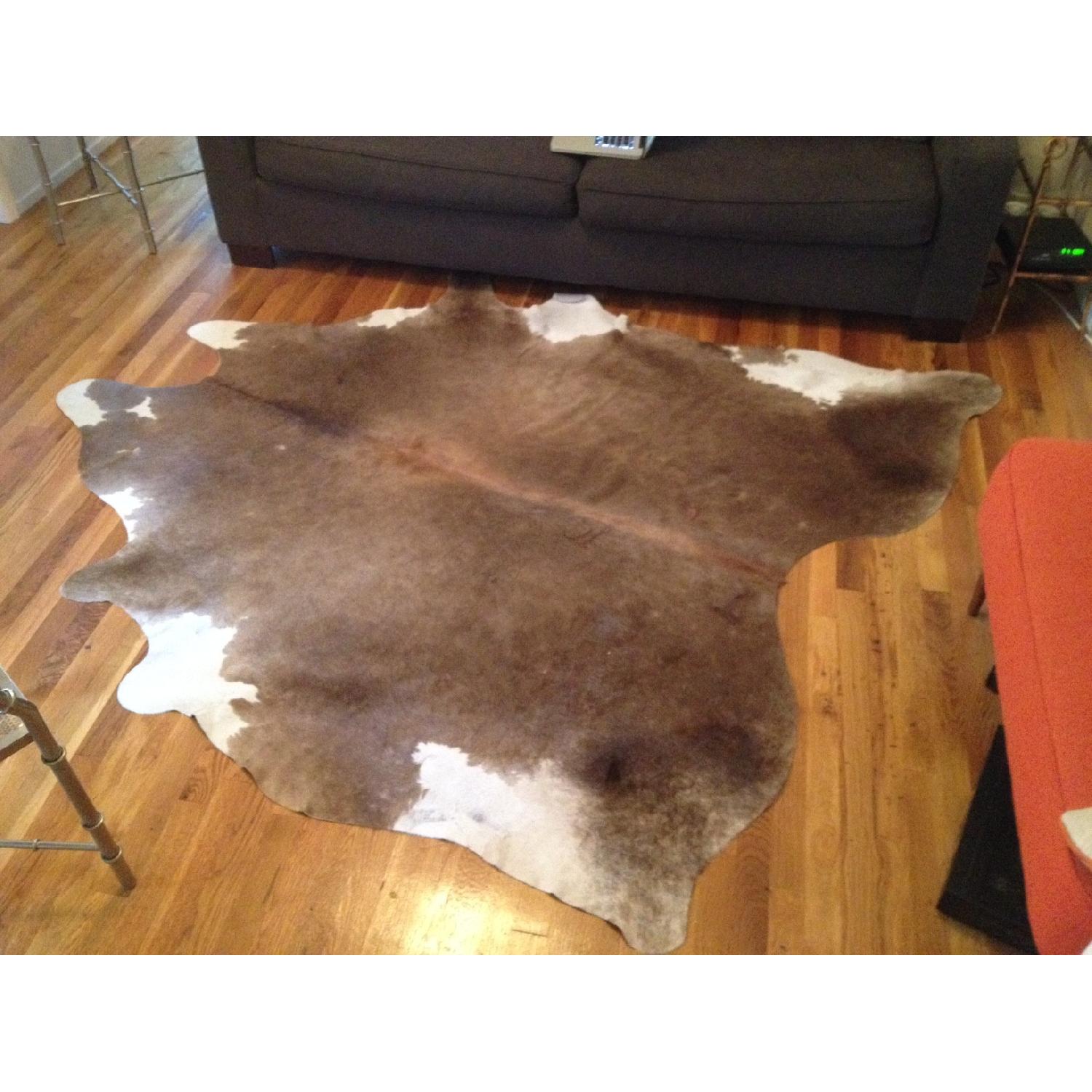 Ikea Cow Hide Rug - AptDeco