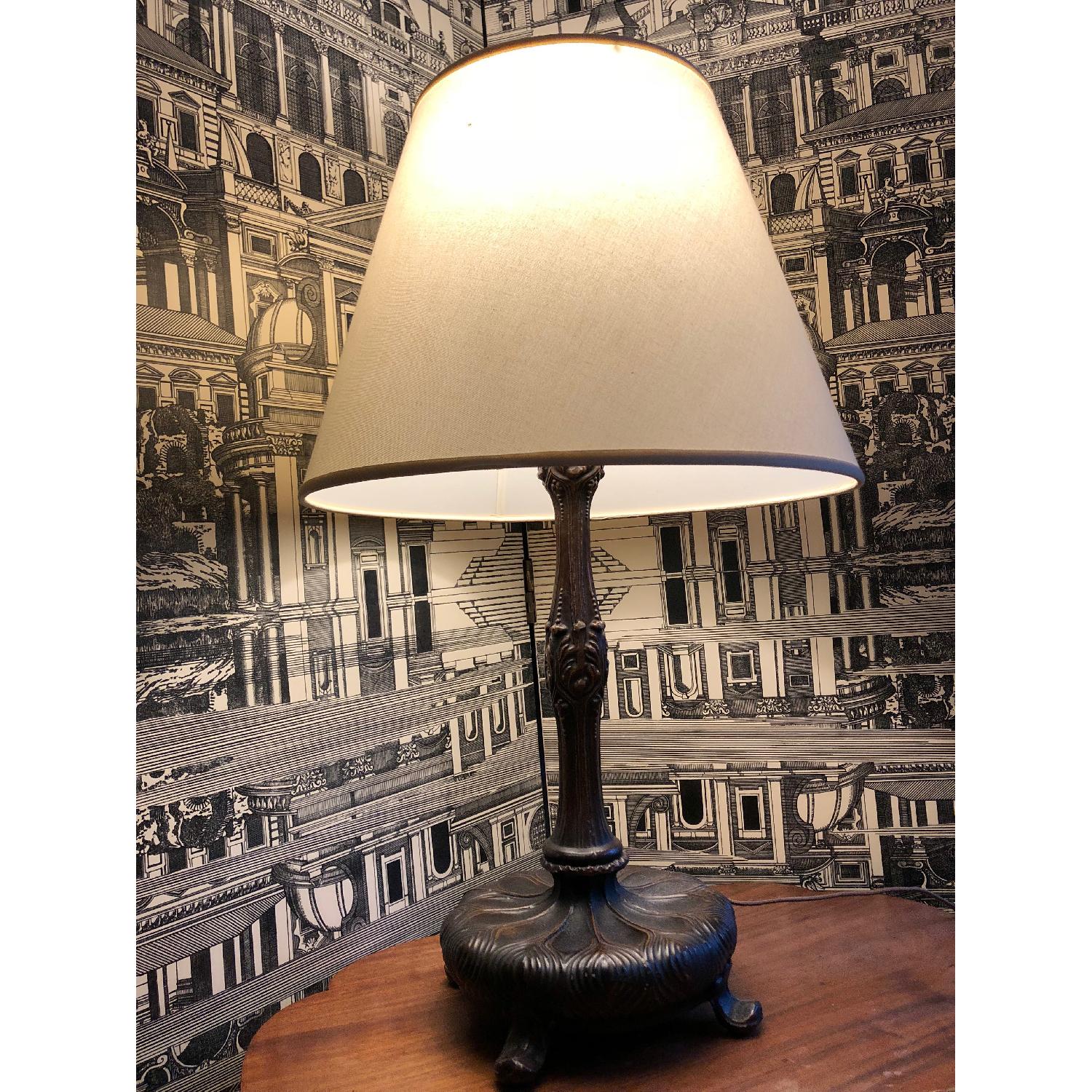 Antique Cast Art Nouveau Dimmer Lamps - AptDeco