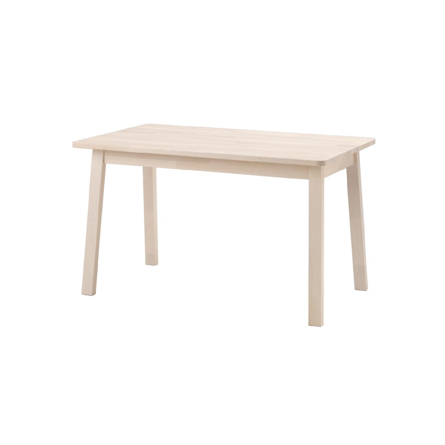 Ikea Norraker Table w/ 3 Stools - AptDeco