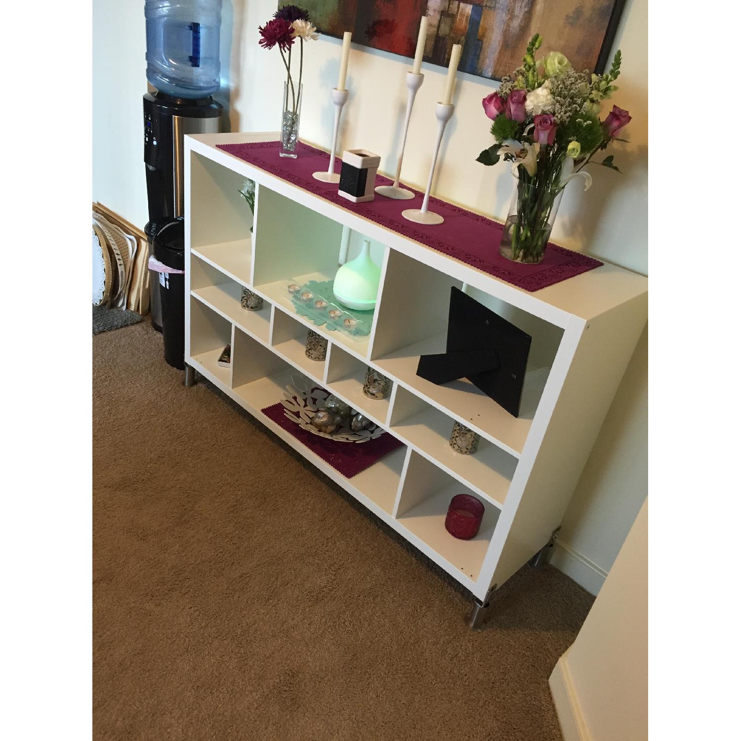 Ikea Storage Unit w/ 10 Inserts - AptDeco