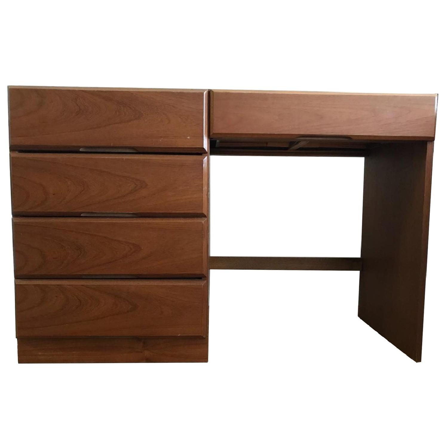 Dixie Danish Mid-Century Modern Style Scova Desk - AptDeco