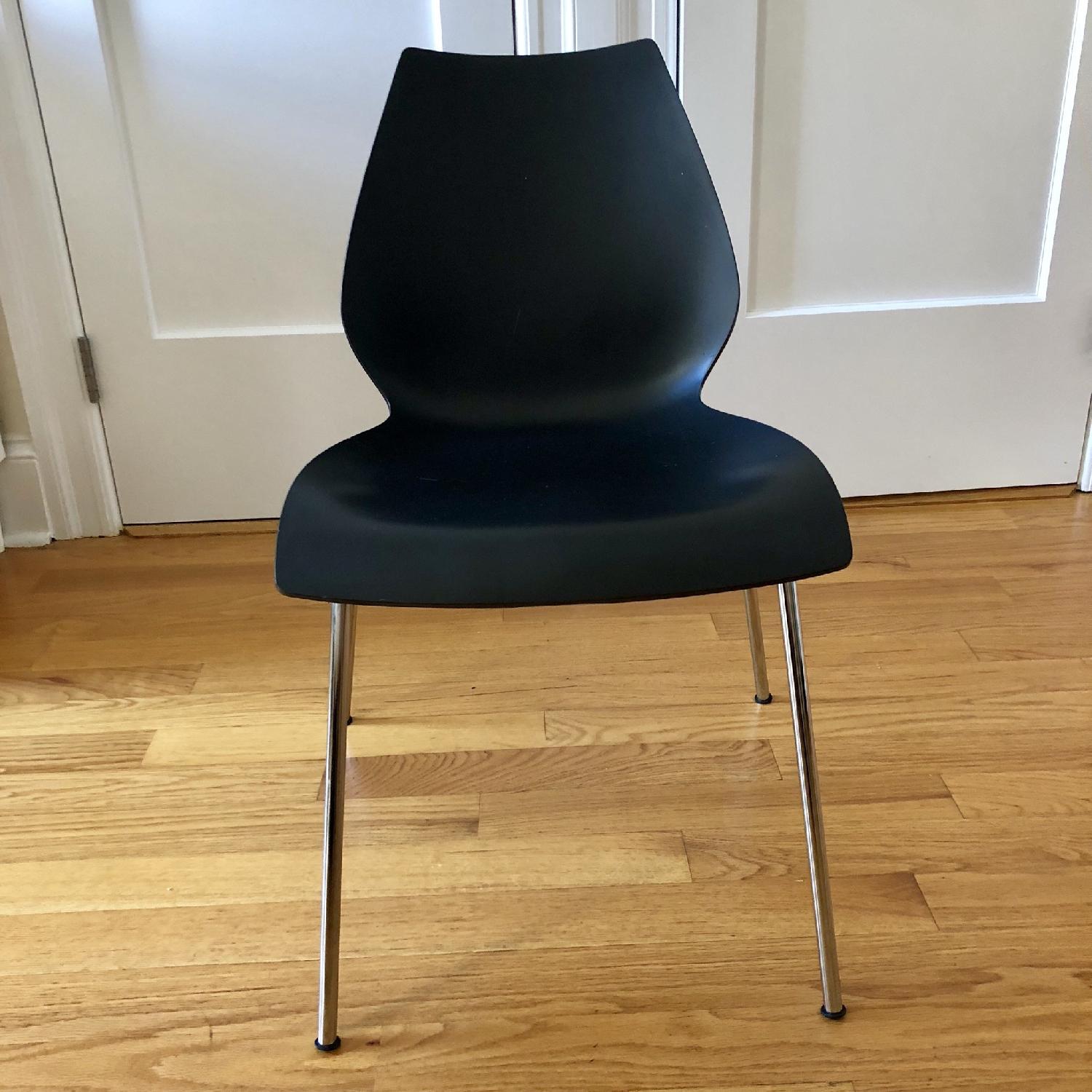 Kartell Italian Vico Magistretti Maui Chairs - AptDeco