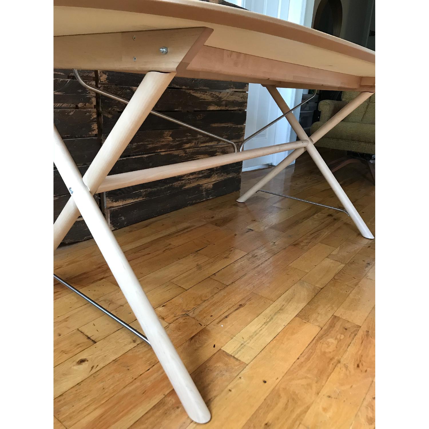 Ikea White Birch Table - AptDeco