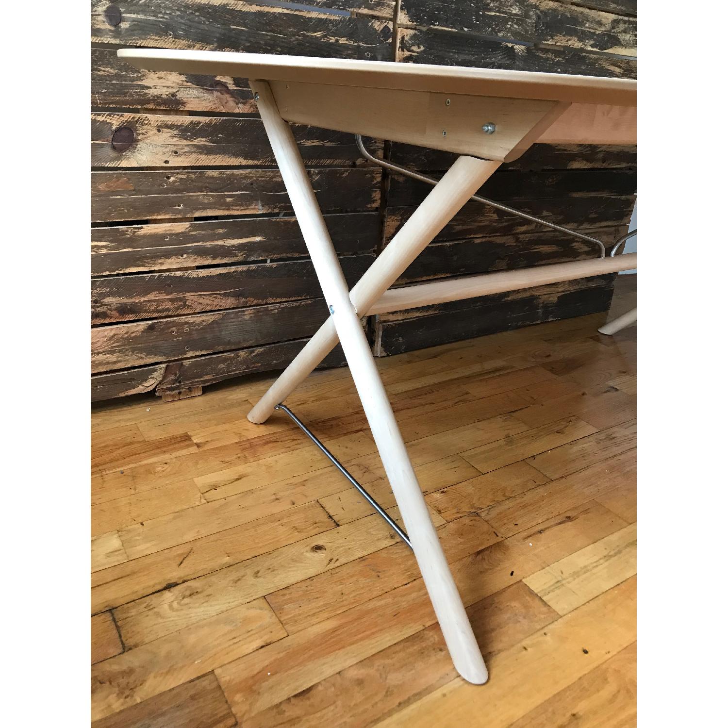 Ikea White Birch Table - AptDeco