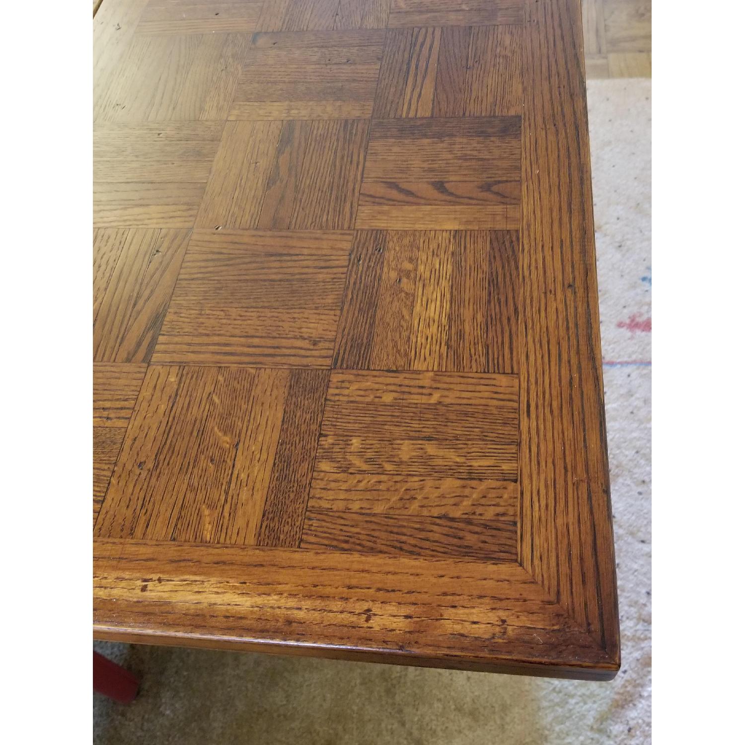 Solid Wood Extension Dining Table - AptDeco