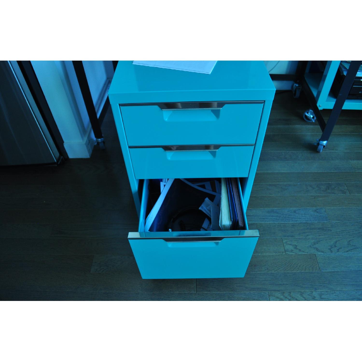 CB2 TPS 3-Drawer Filing Cabinet - AptDeco