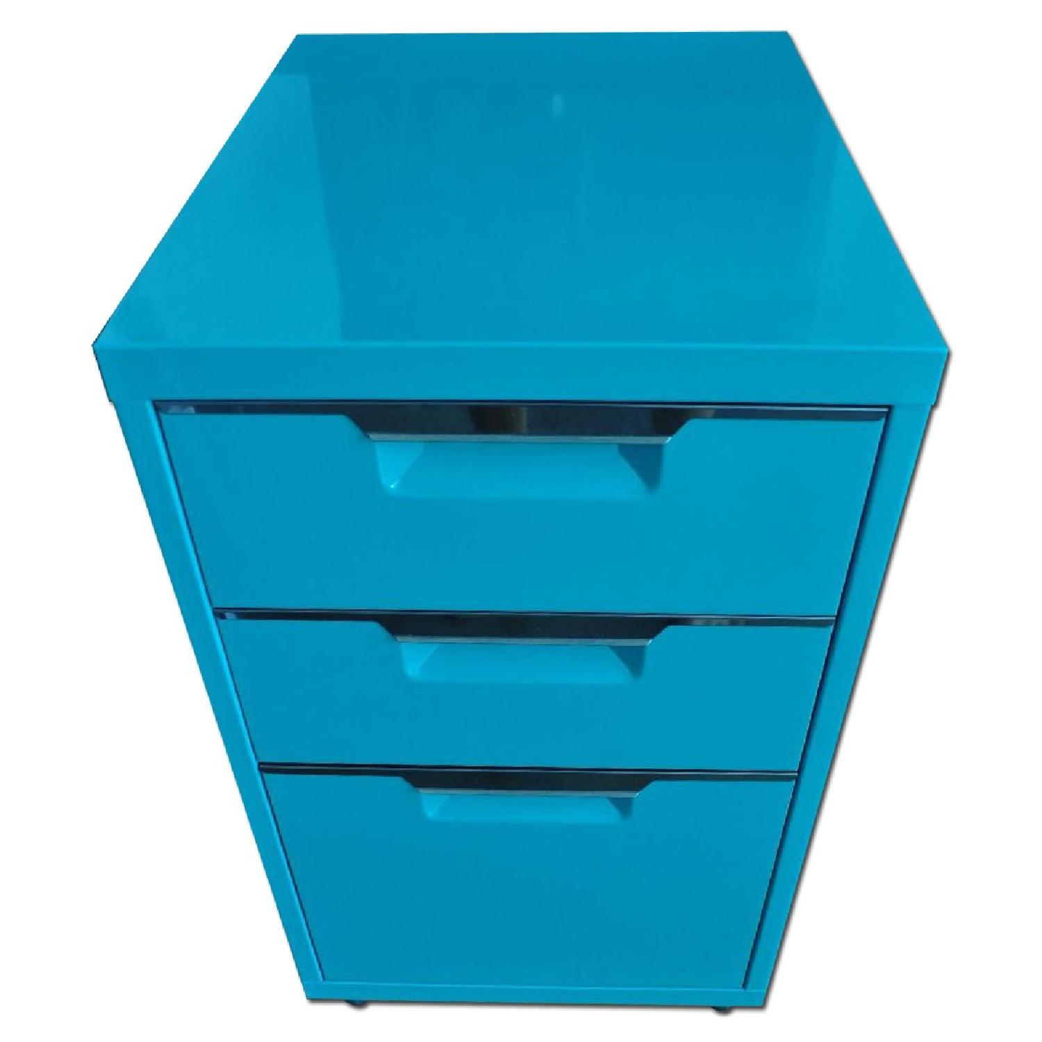 CB2 TPS 3-Drawer Filing Cabinet - AptDeco
