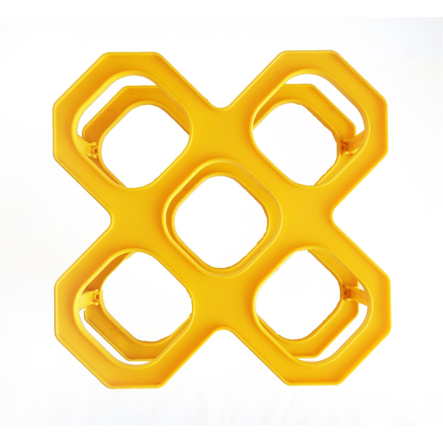 Vintage Yellow Wine Racks - AptDeco