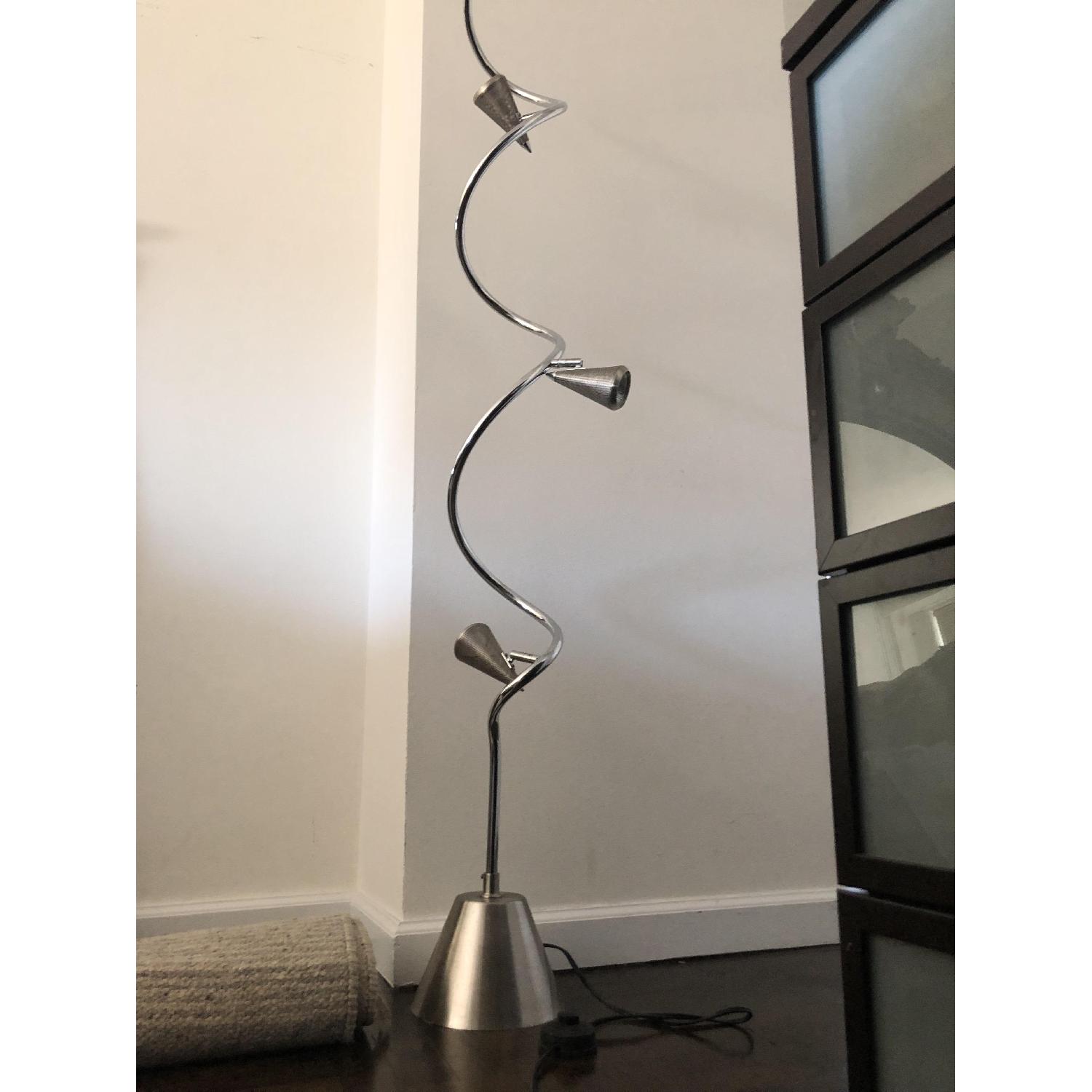Modem Spiral Floor Lamp - AptDeco