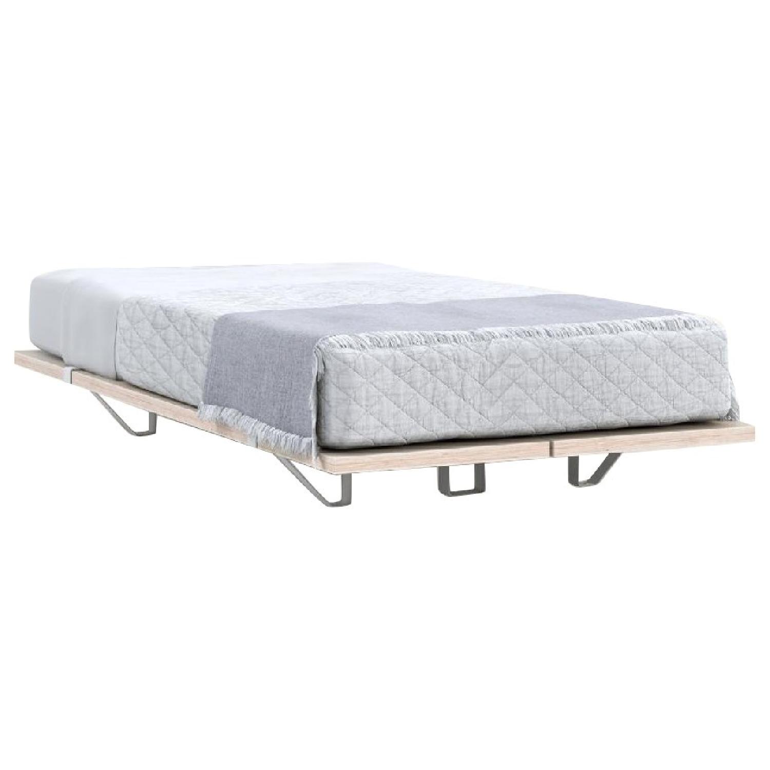 The Floyd Platform Twin Size Bed - AptDeco