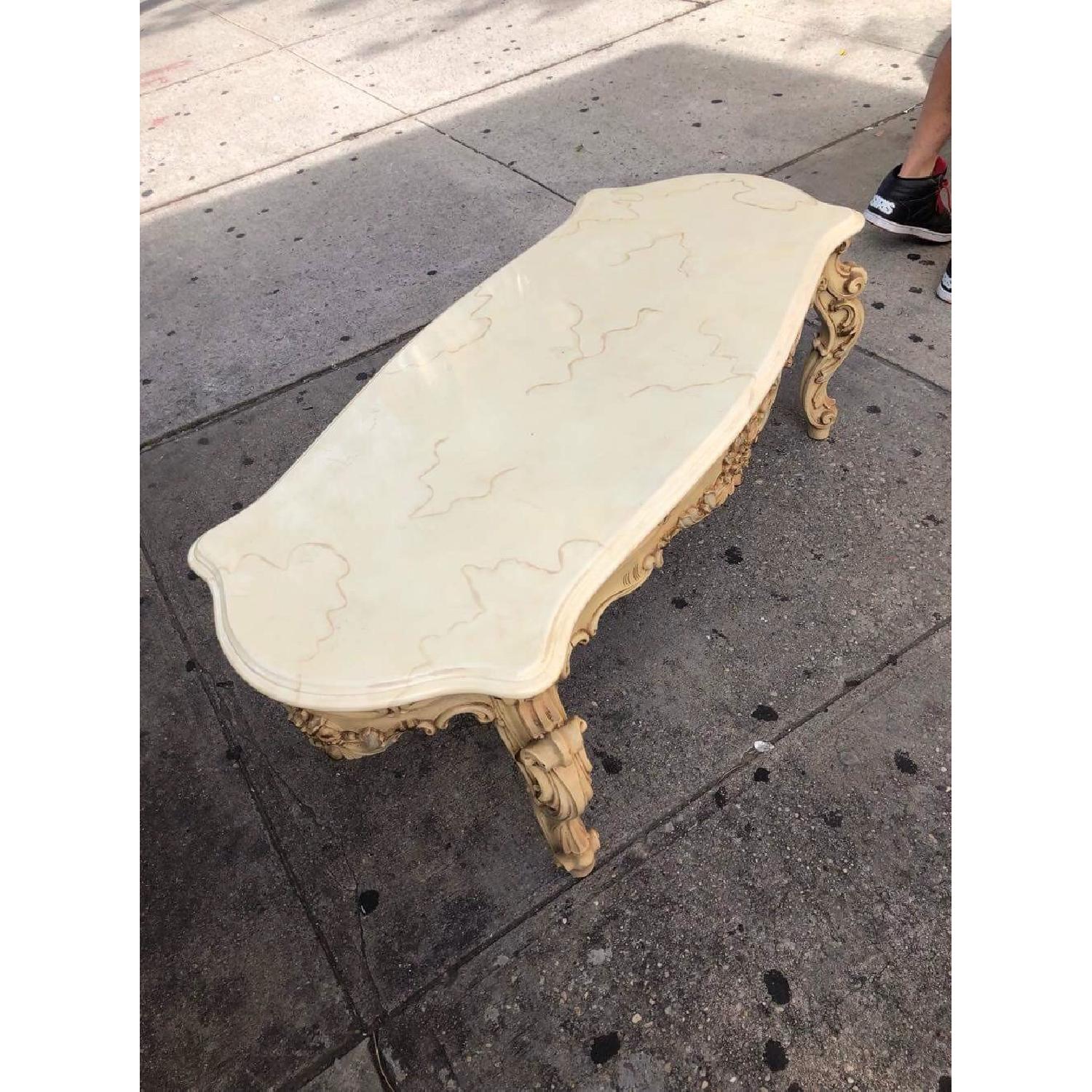 Cellini Furniture Crafters Vintage French Coffee Table - AptDeco