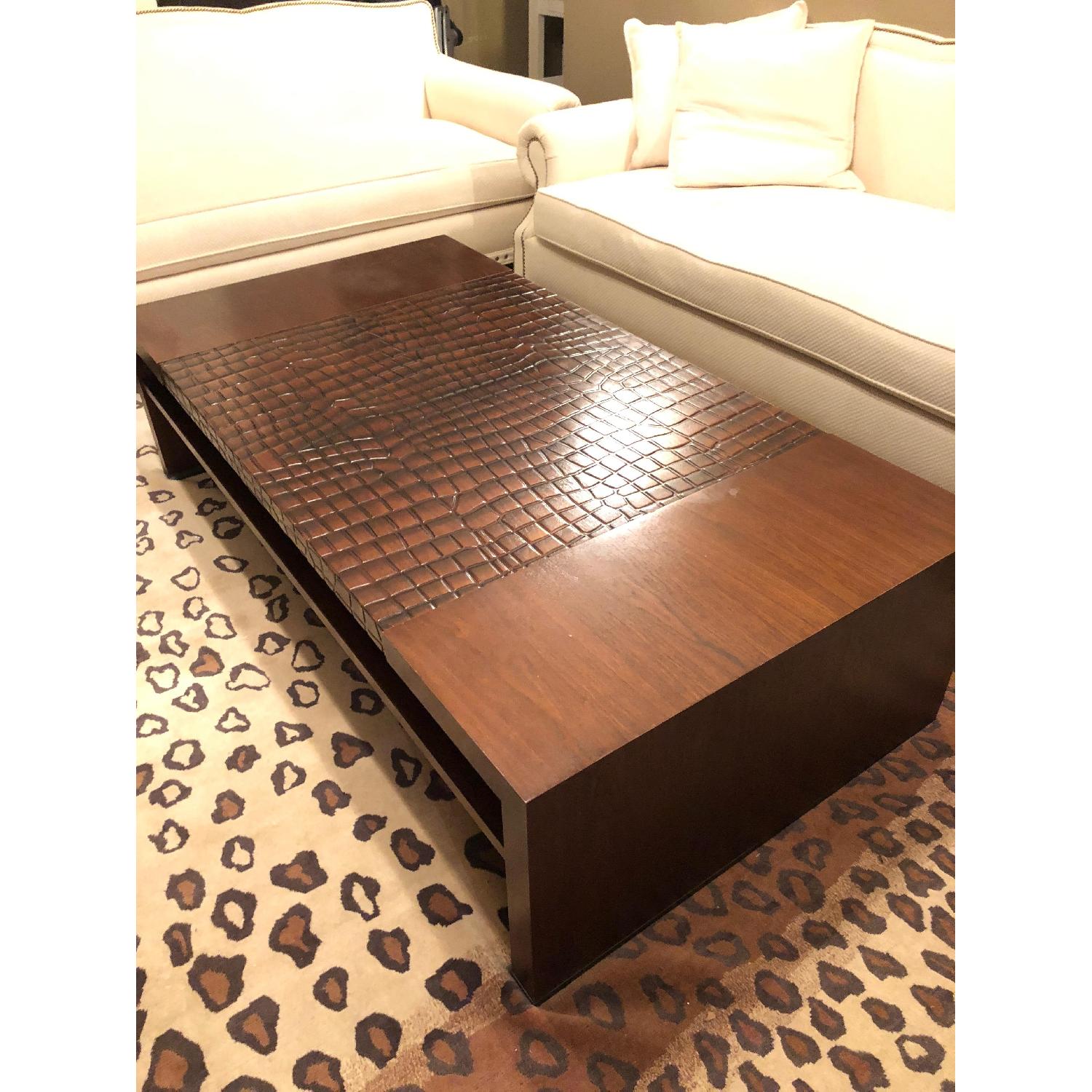 Ralph Lauren Wood Coffee Table - AptDeco