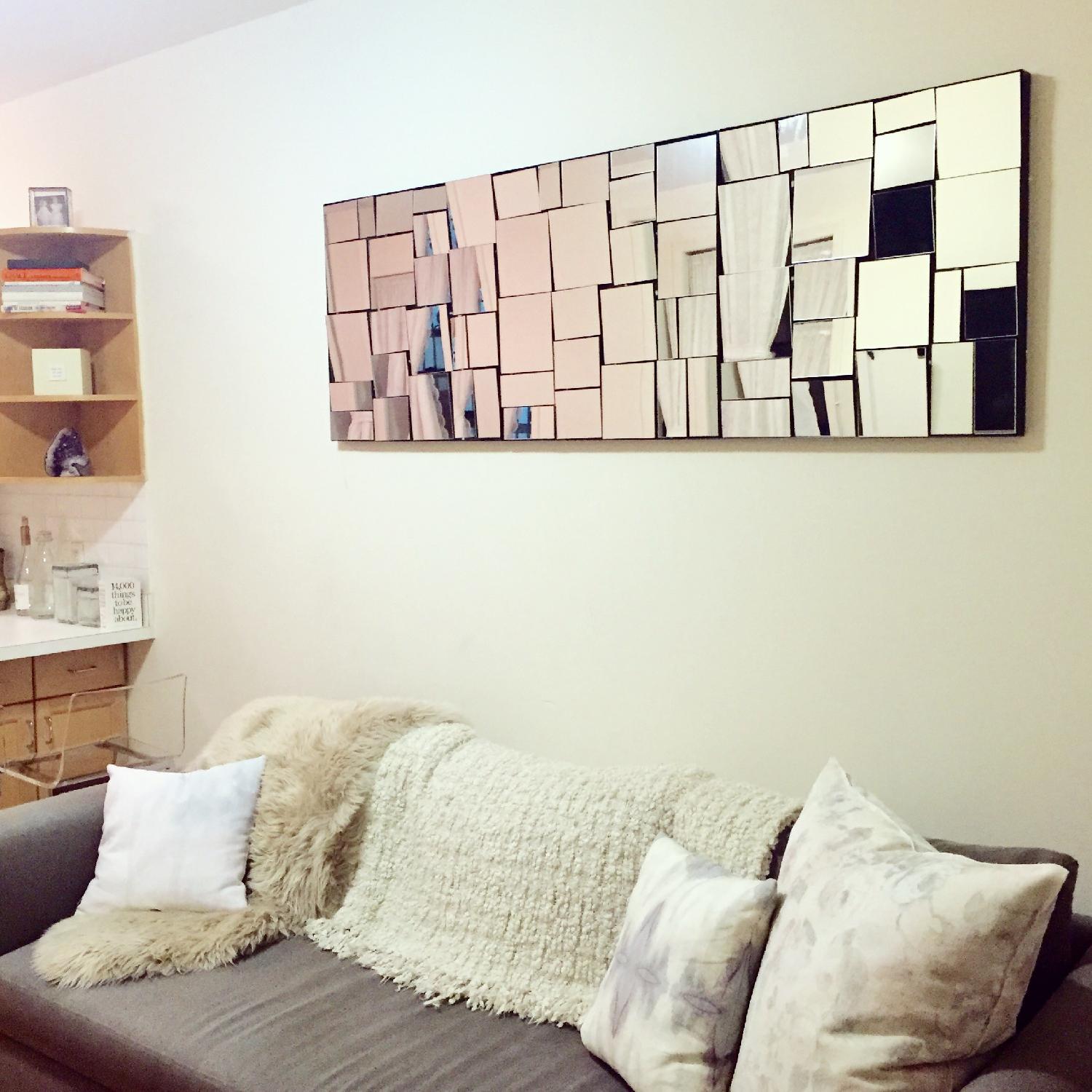 CB2 Perspectives Wall Mirror - AptDeco