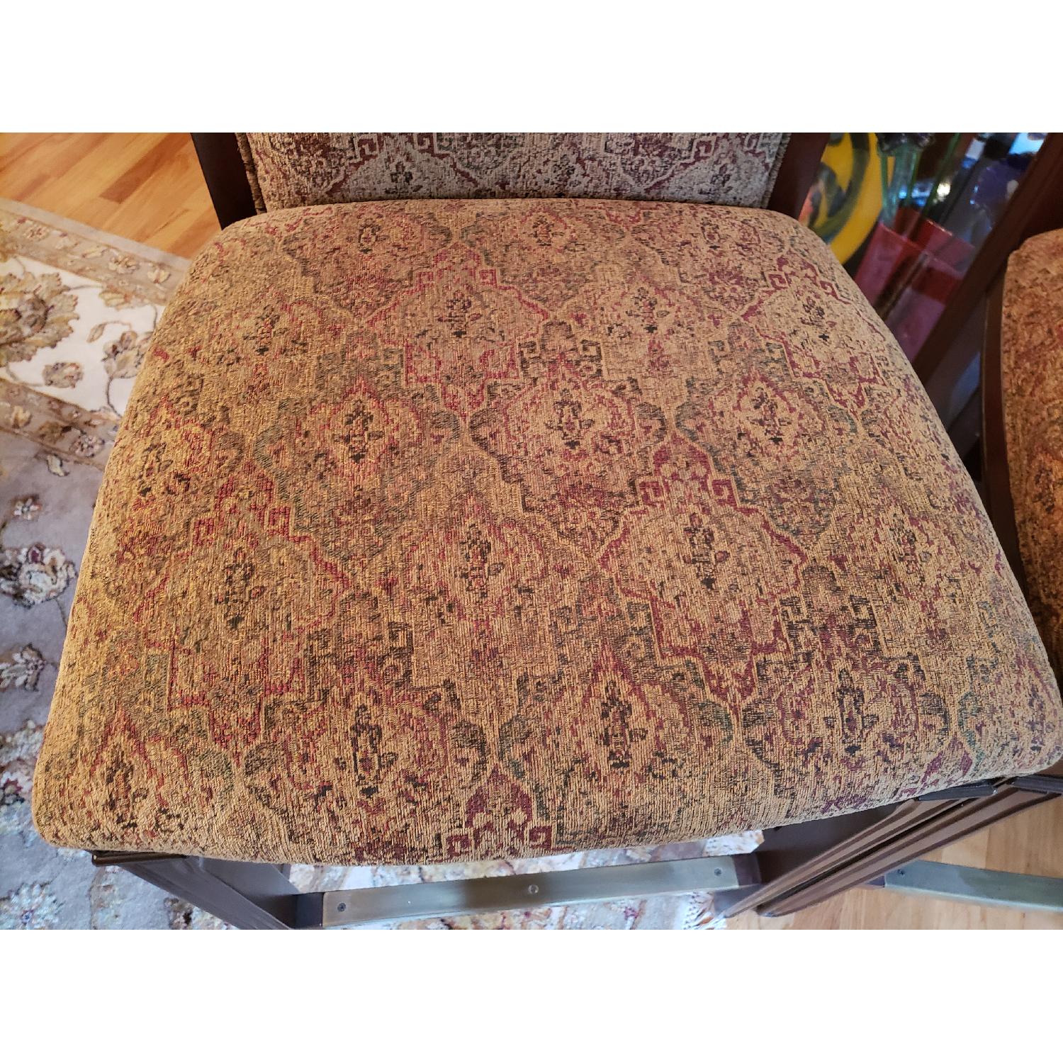 Bombay Company Upholstered Bar Chairs - AptDeco