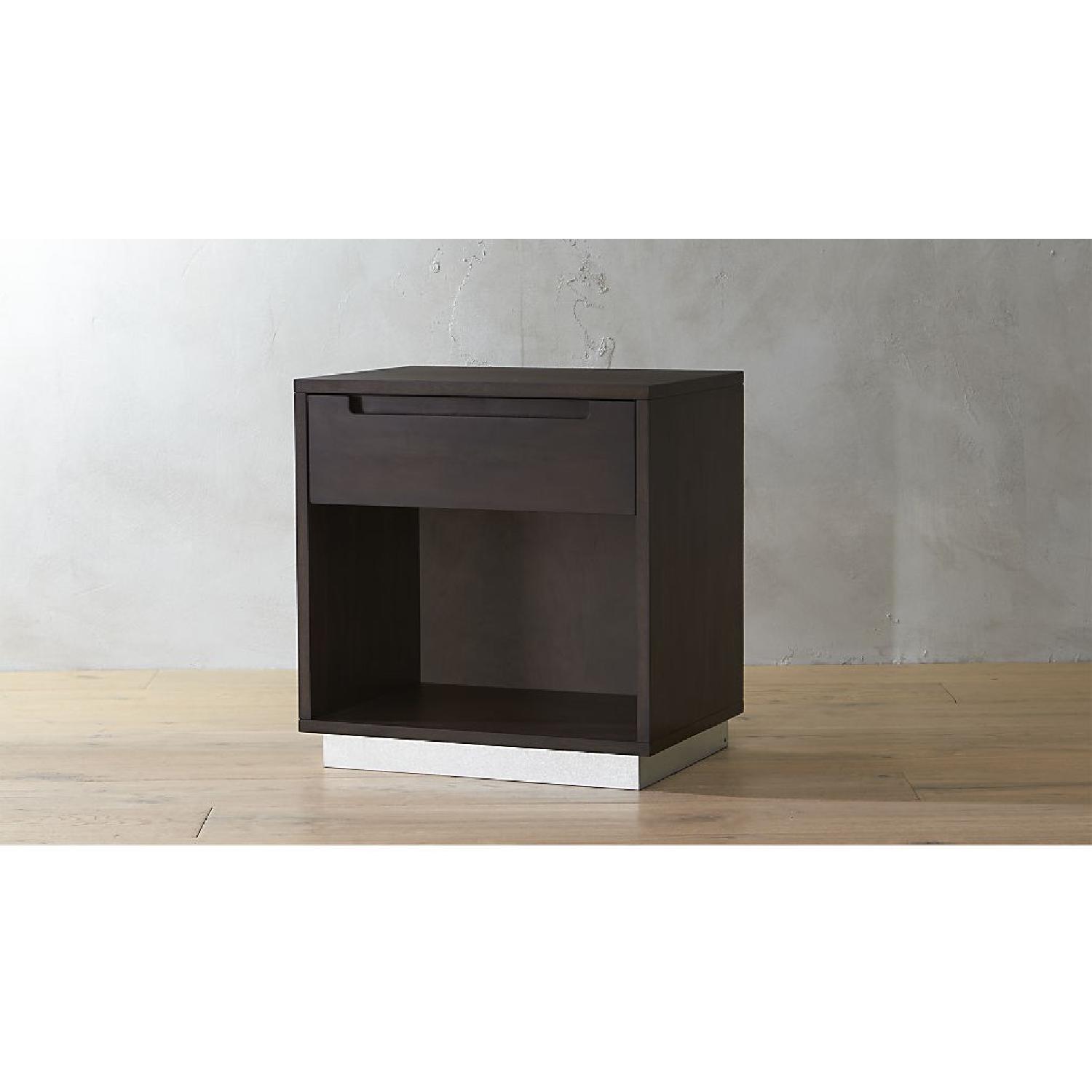 CB2 Route Nightstand/Bedside table - AptDeco