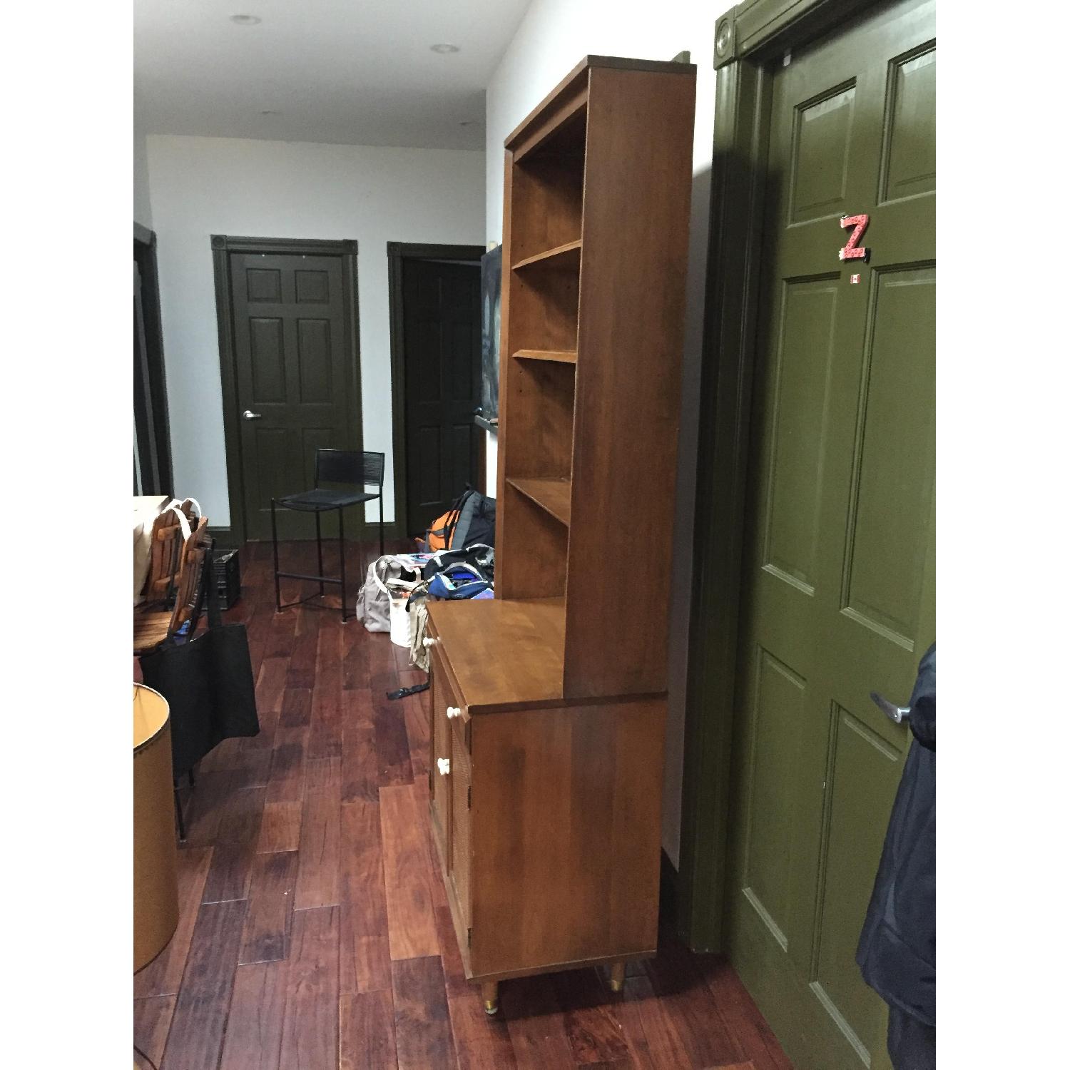 Mid Century Modern Book Shelf/Media Storage - AptDeco