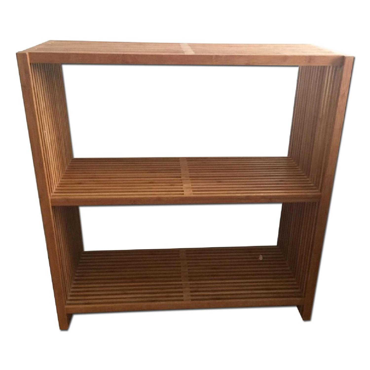The Container Store Bamboo Bookcase - AptDeco