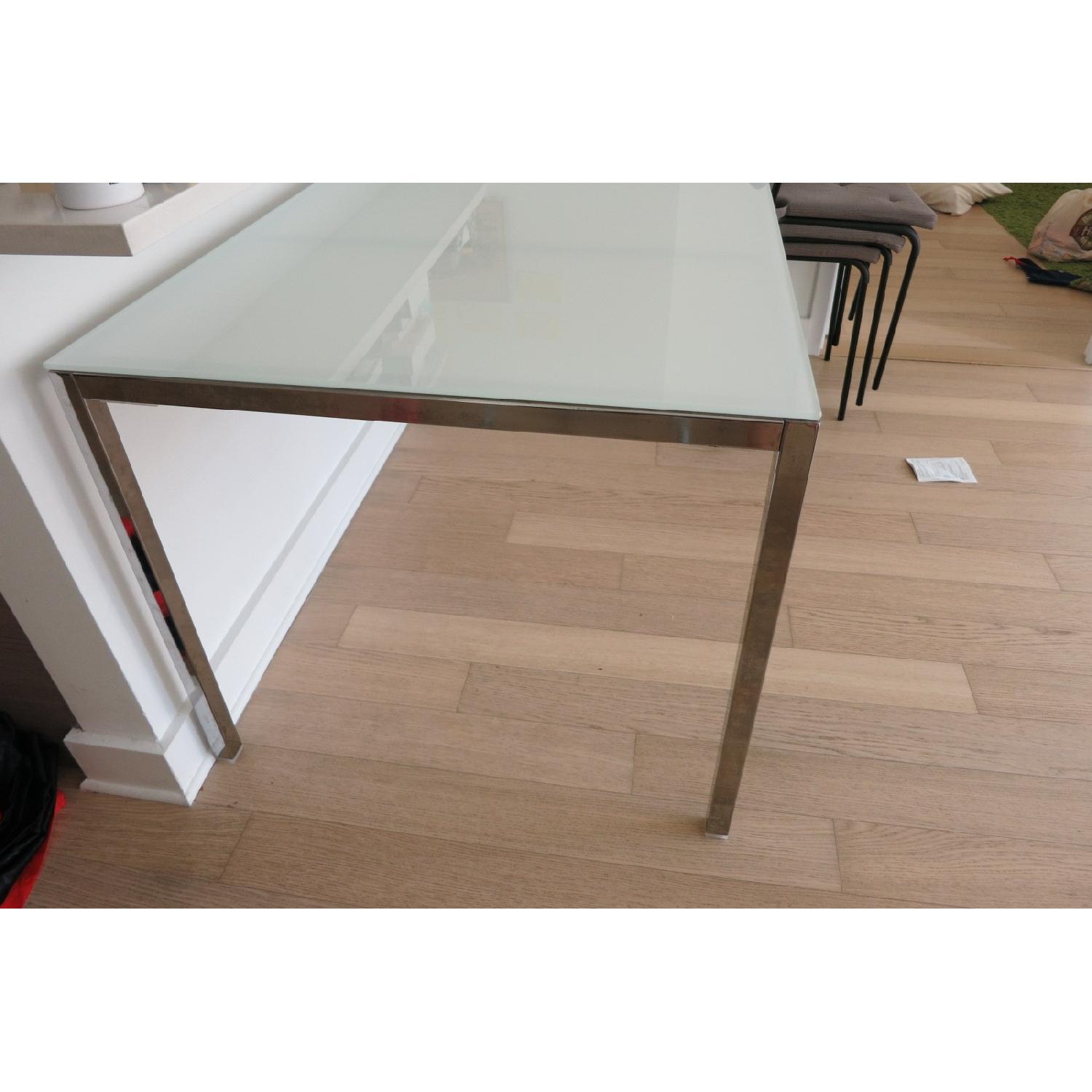 Ikea Torsby Glass Dining Table - AptDeco